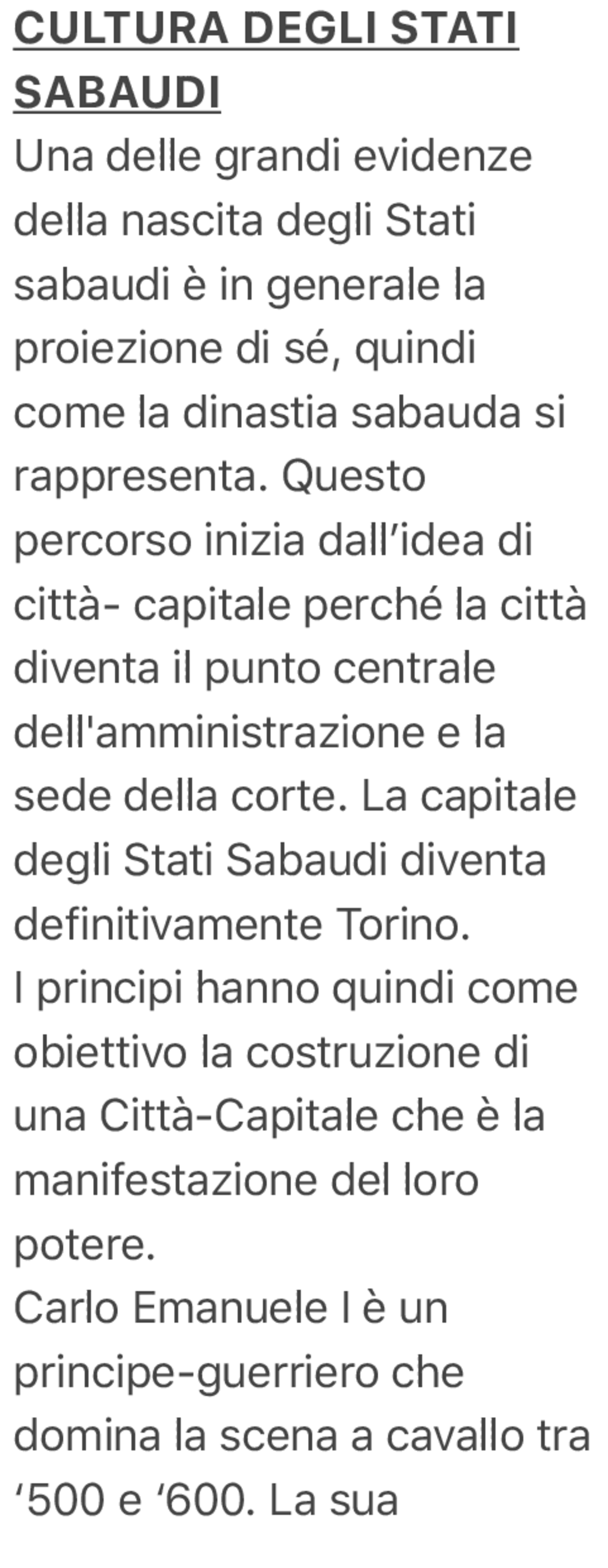 Sintesi Degli Appunti Presi A Lezione Docsity