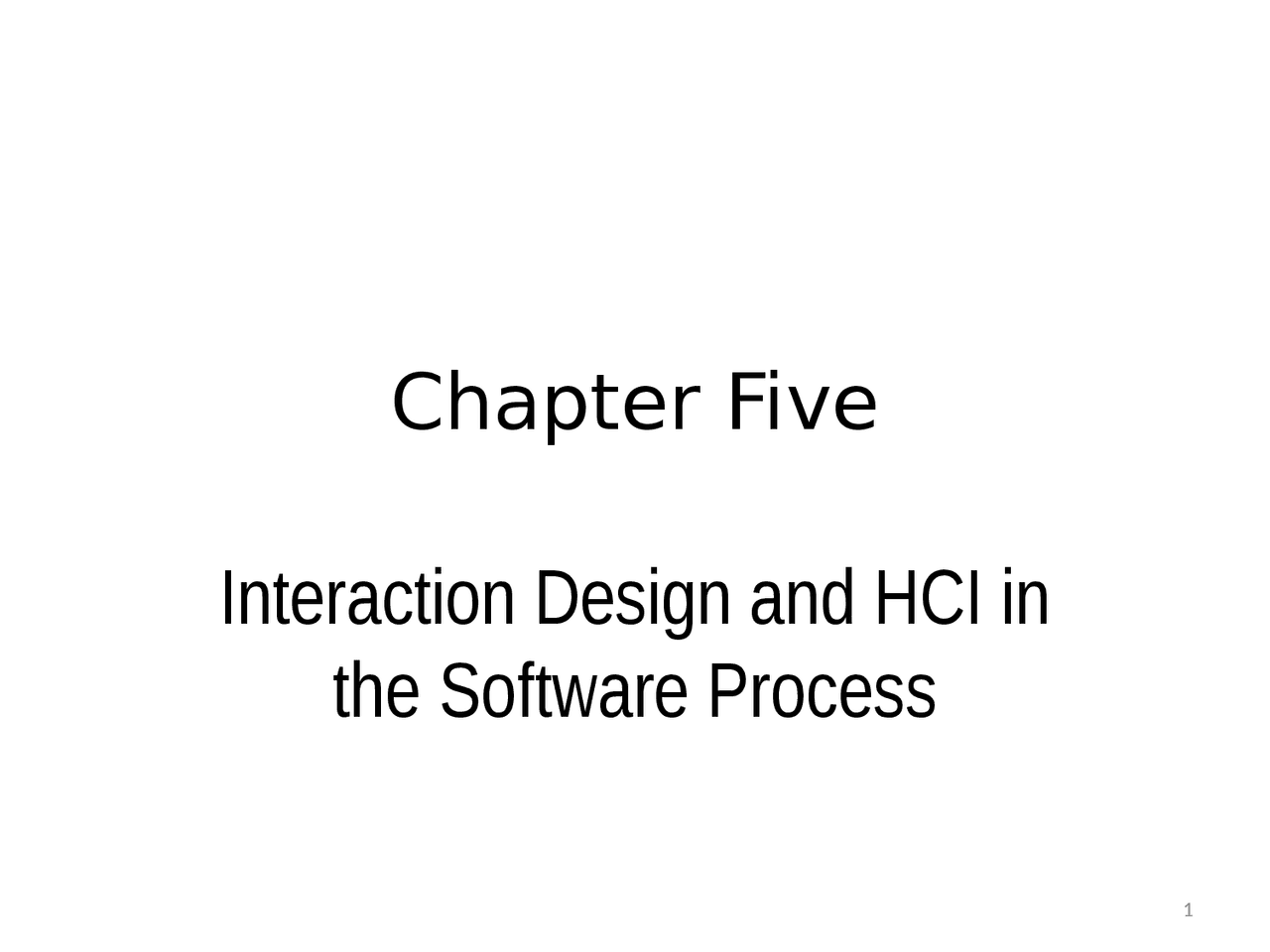 Human Computer Interaction Docsity