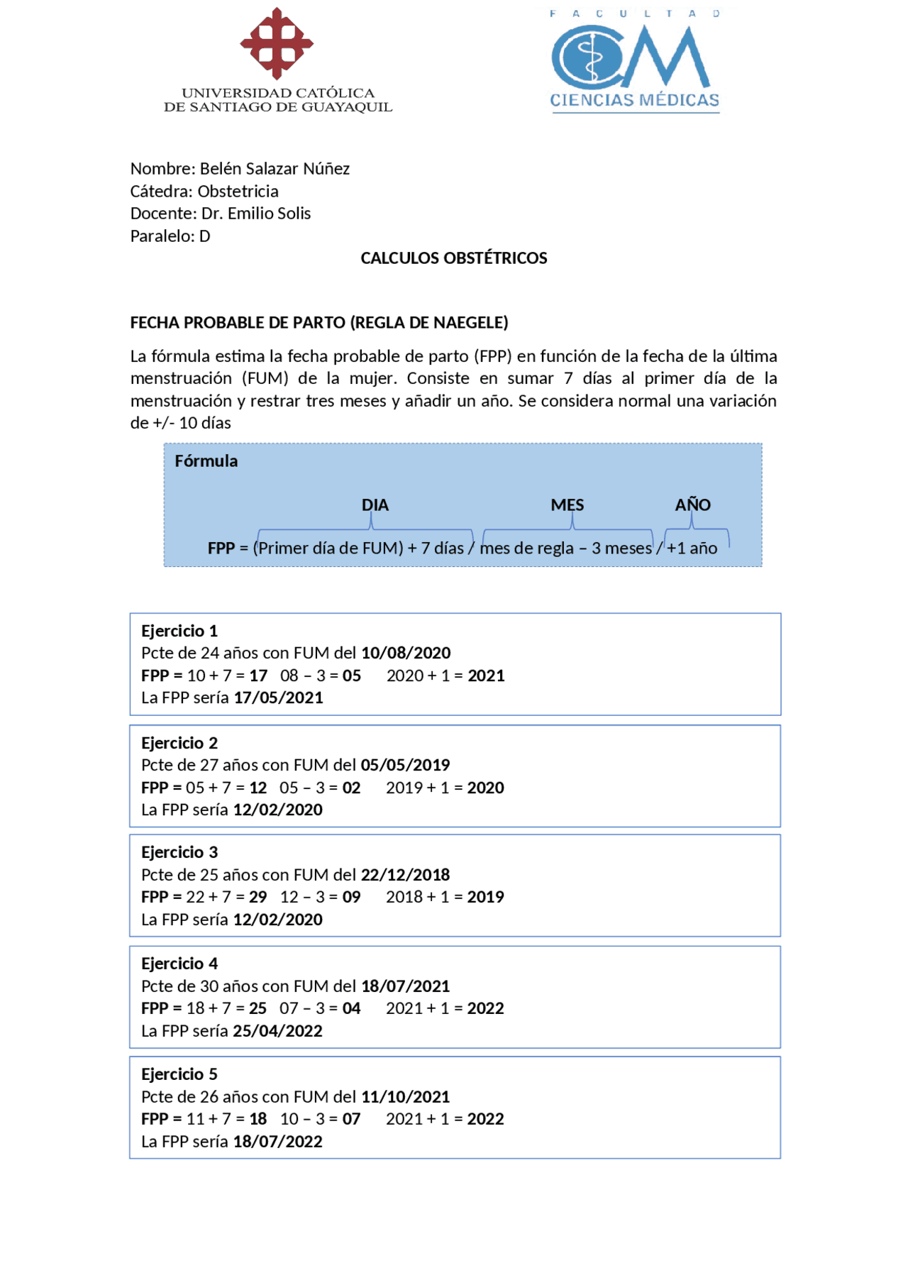 Obstetricia Práctica Docsity