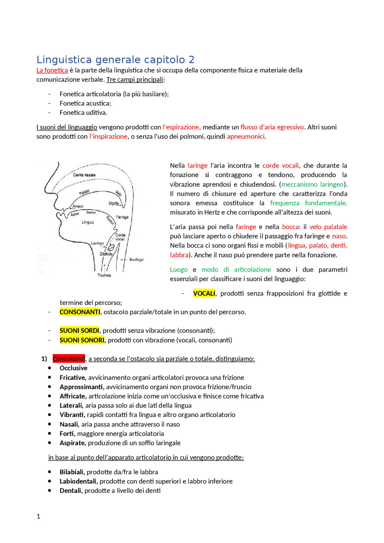 Riassunto Dei Capitoli 2 3 4 5 6 Docsity