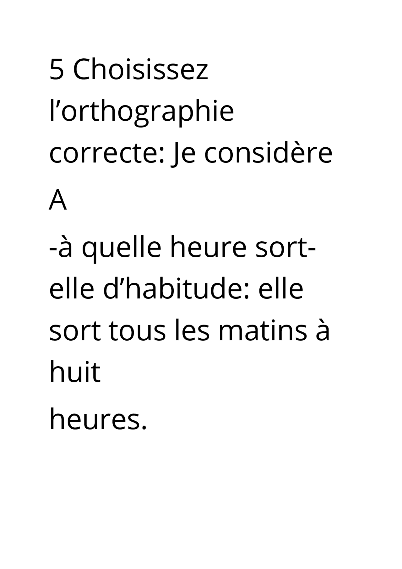 Domande Per Esame Lingua Francese Docsity