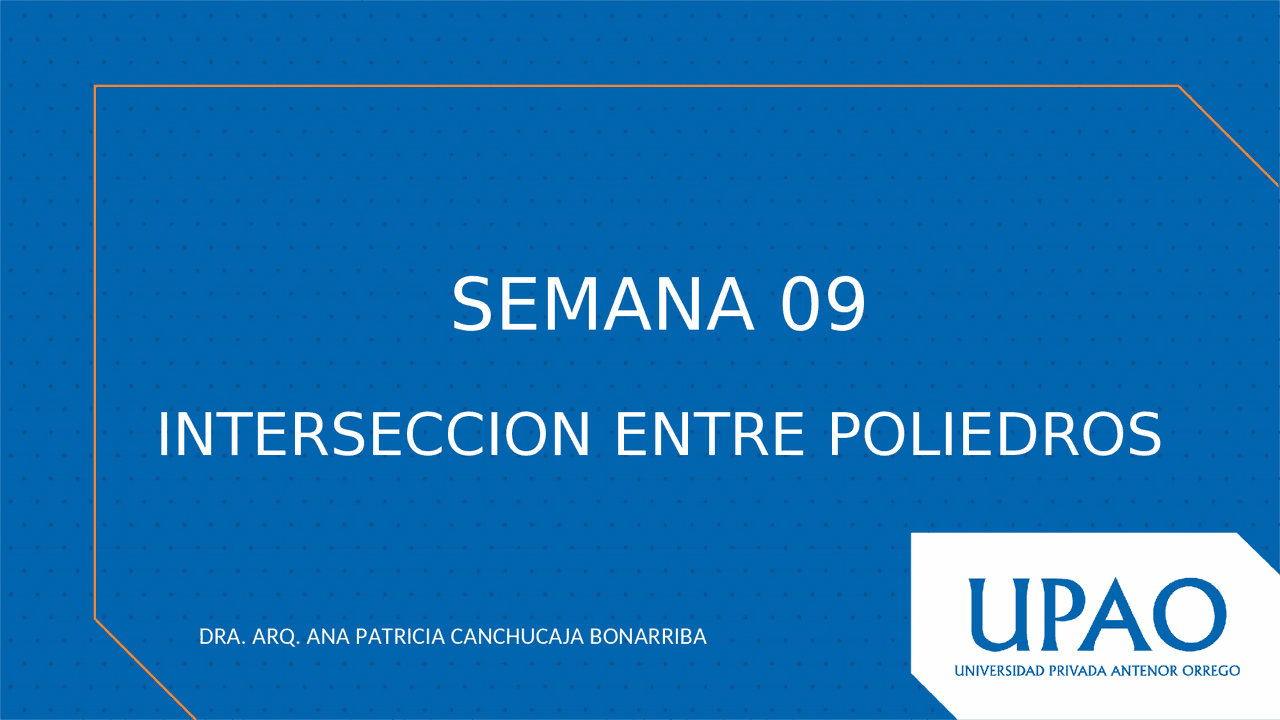 Sesion De Clase Segundo Ciclo Diapositivas De Geometría Descriptiva