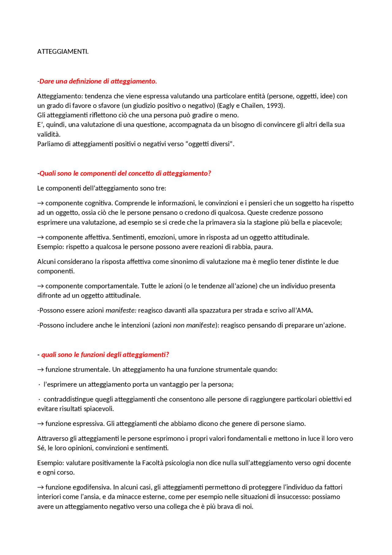 Appunti Per Esame Di Psicologia Sociale Docsity