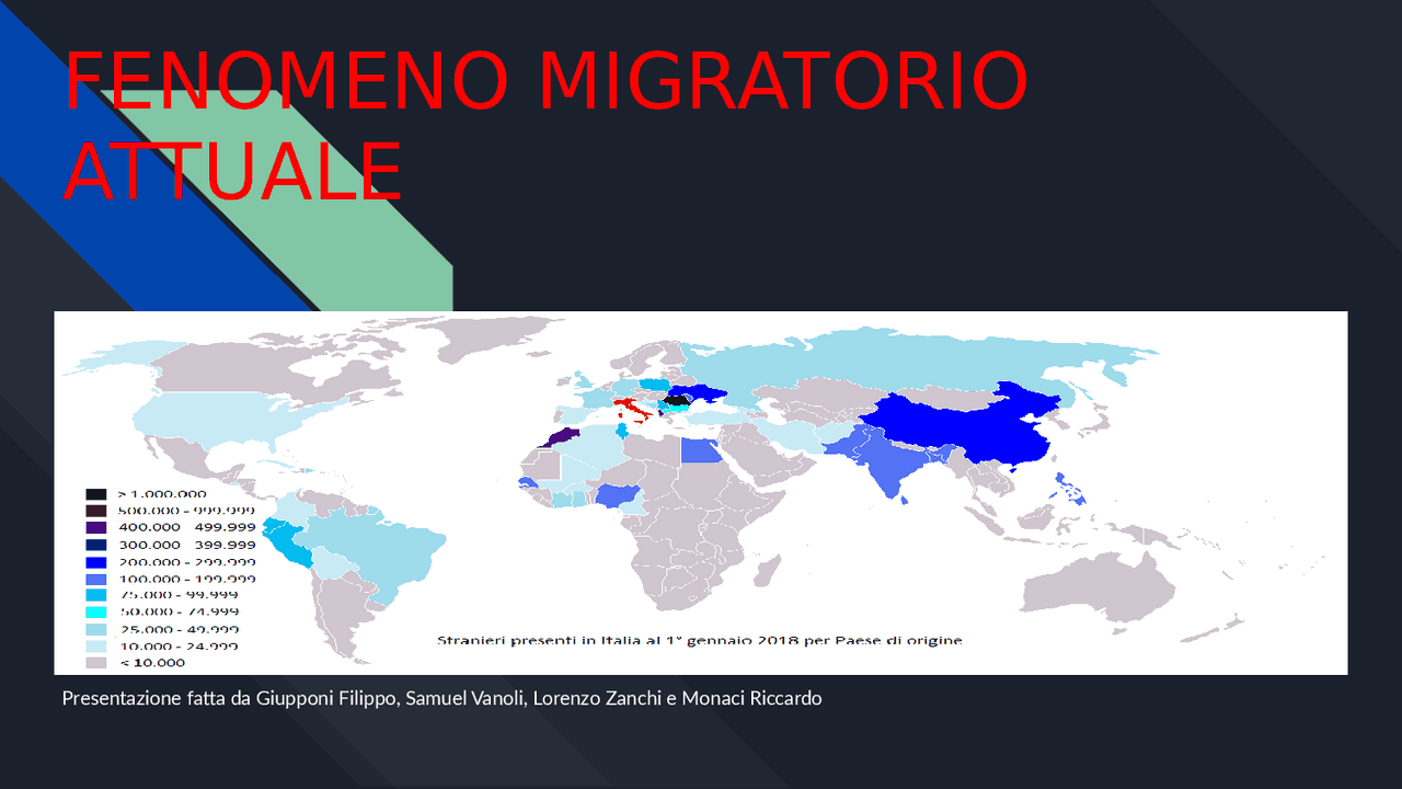 Fenomeno Della Migrazione Docsity