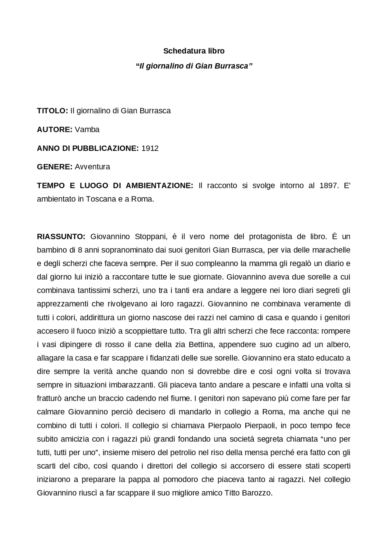 Schedatura Libro Dr Jakyll E Mr Hyde Docsity