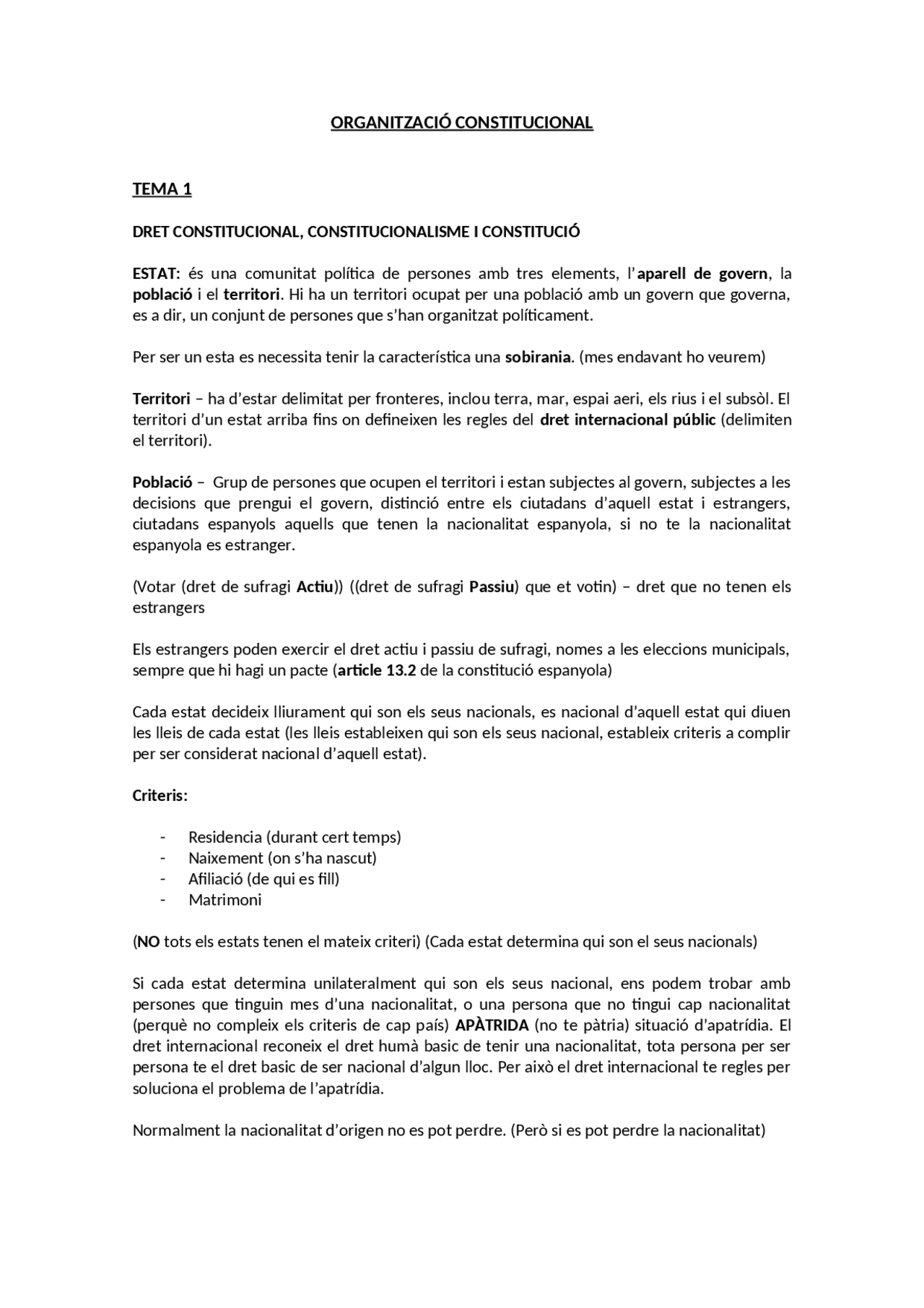 Apuntes Constitucional Docsity
