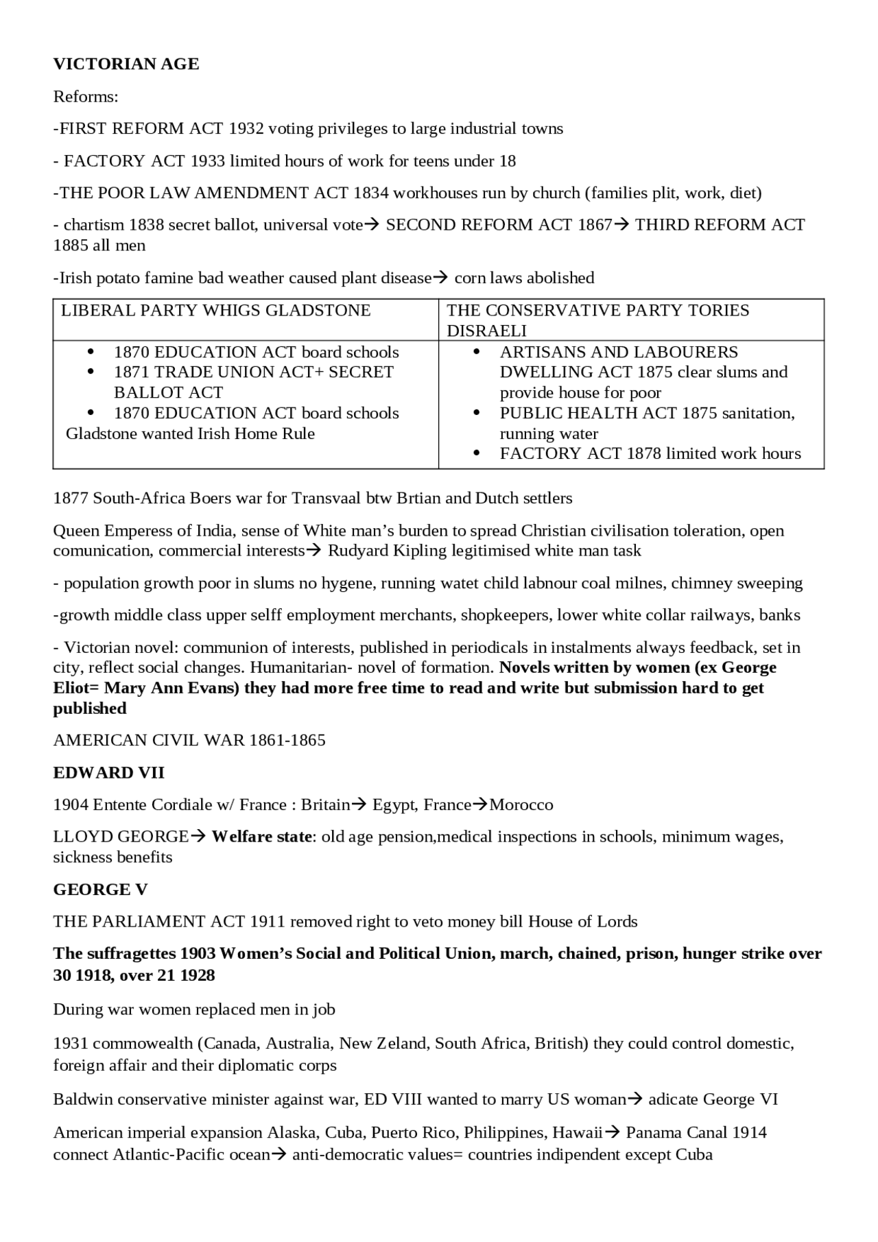 Riassunto Argomenti Maturità Docsity