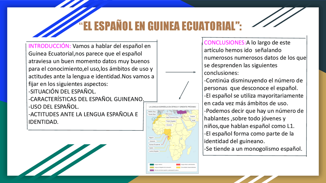 Guínea ecuatorial,con mapas incluidos - Docsity