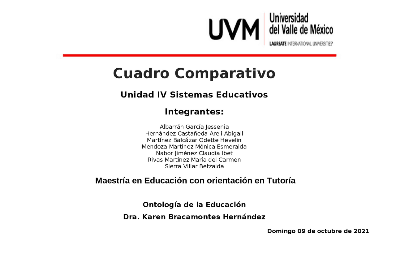 Act 10 Cuadro Comparativo Docsity