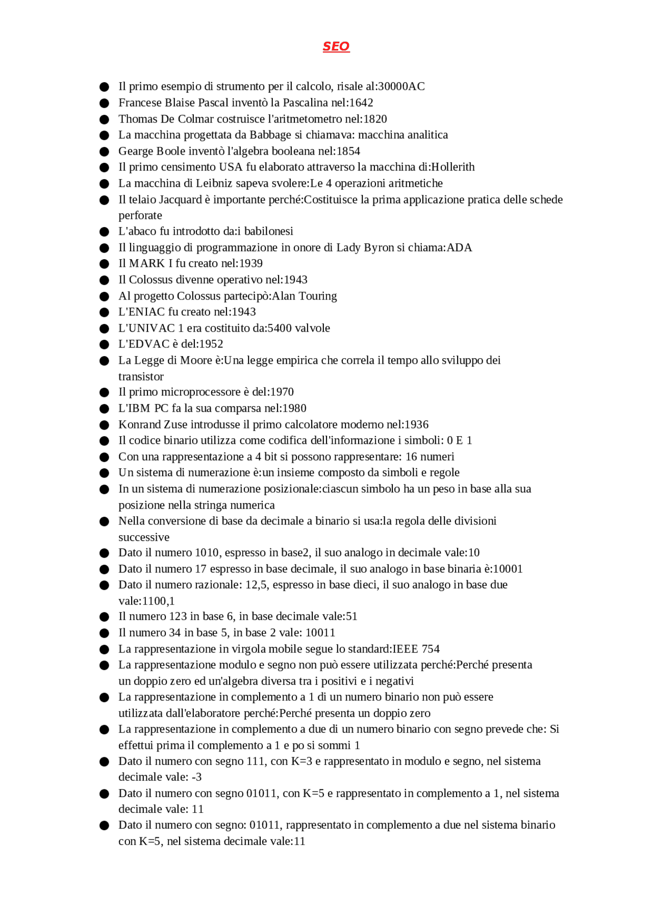 Seo Test Comunicazione E Multimedialita L 20 Mercatorum Docsity
