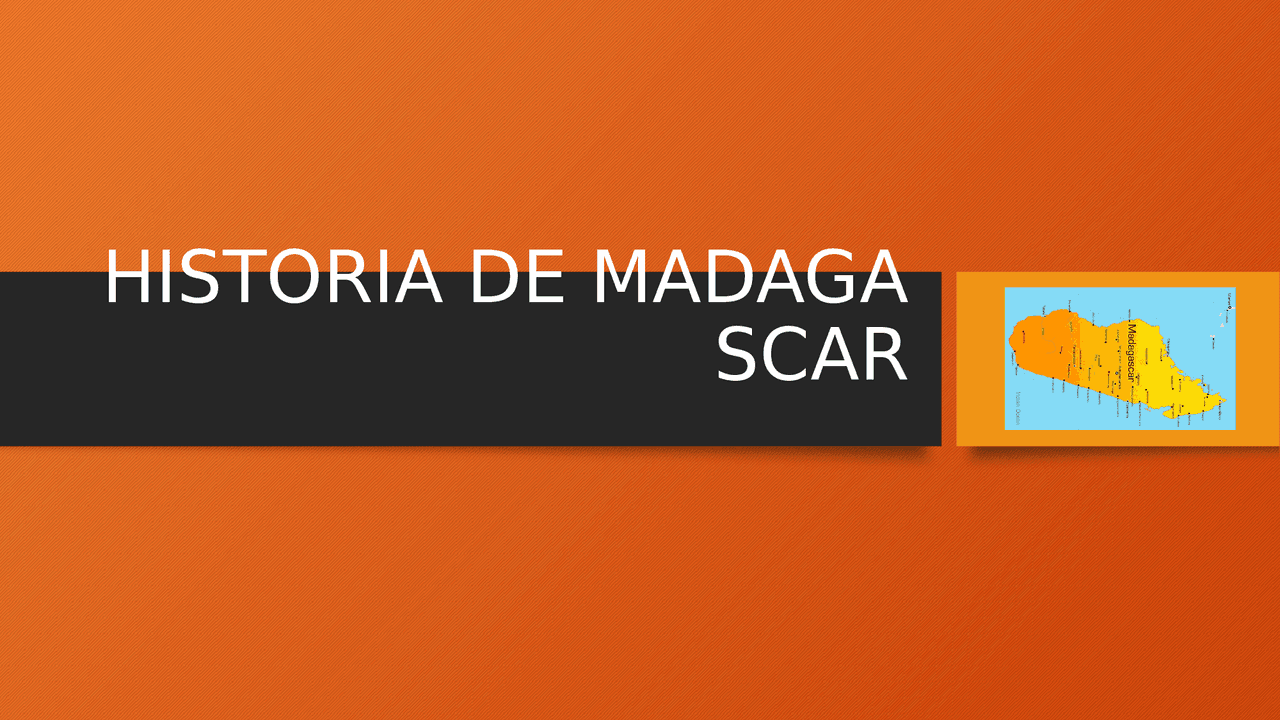 Material sobre el pais de Madagascar - Docsity