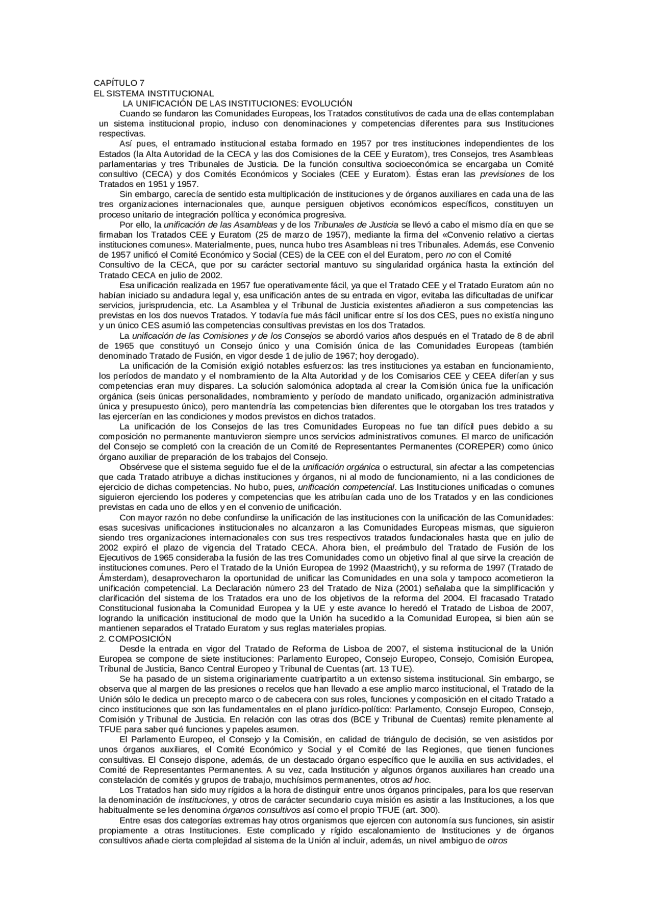 TEMA 8 COMUNITARIO .................. - Docsity