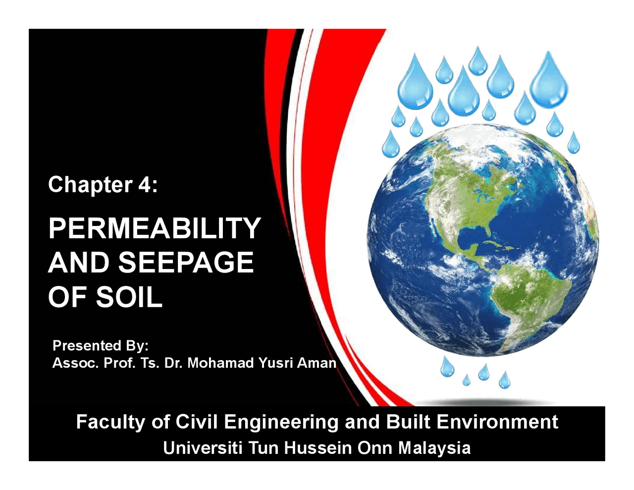 Permeabilitychapter4geotechnic Slides Geotechnical Engineering
