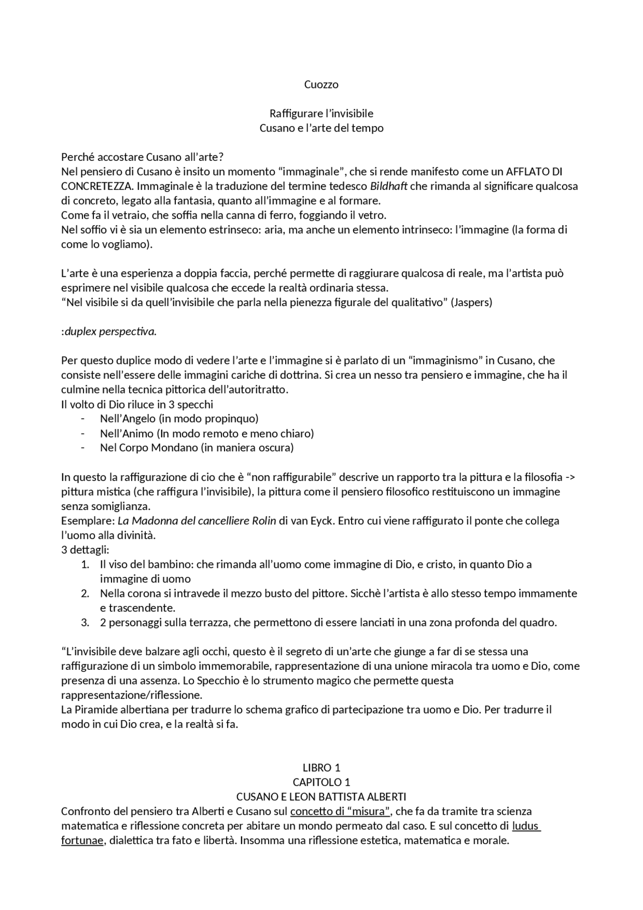 Raffigurare Linvisibile Docsity
