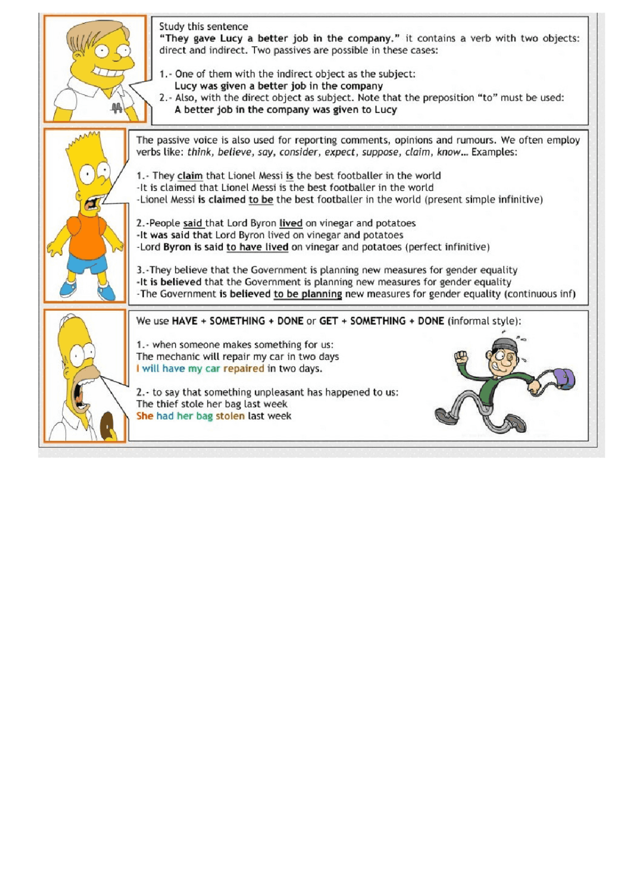 Plató I Passive Voice Docsity