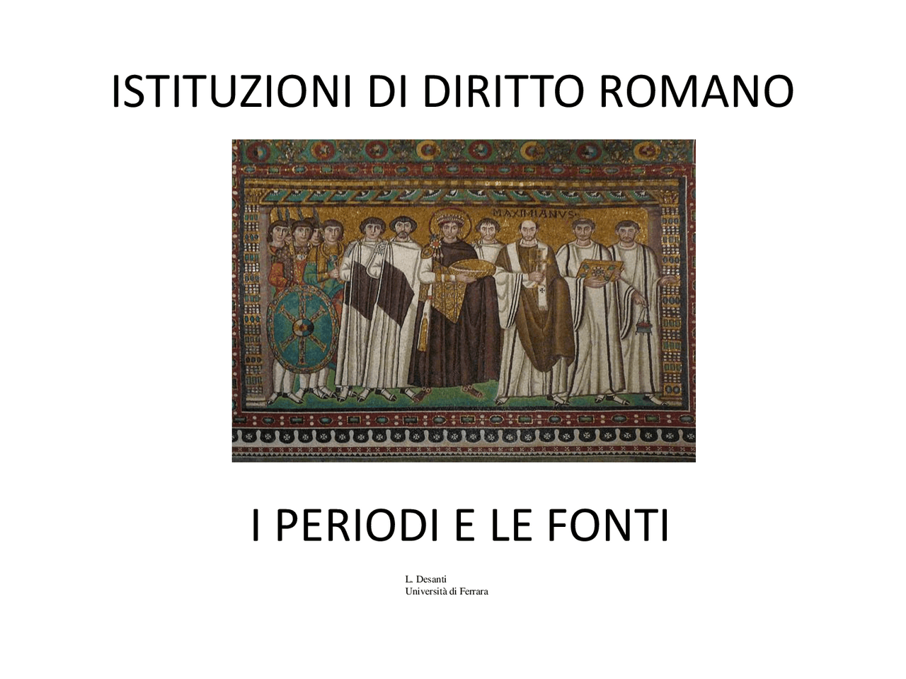 Fonti Diritto Romano Slide Di Istituzioni Di Diritto Romano Docsity