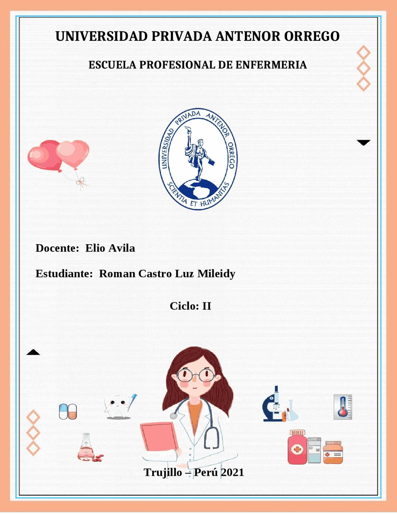 Informes de laboratorio para practica - Docsity