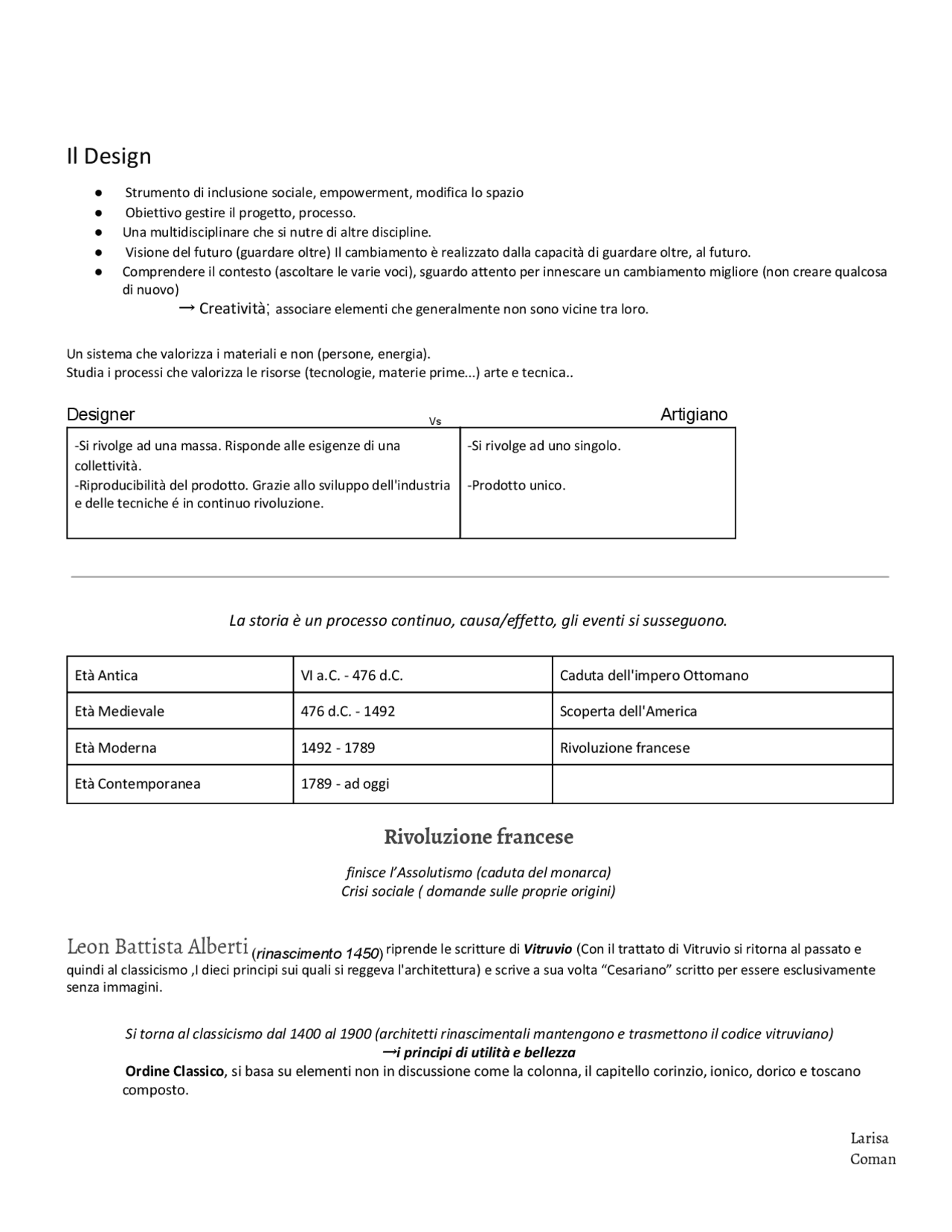 Introduzione Per La Storia Del Design Docsity