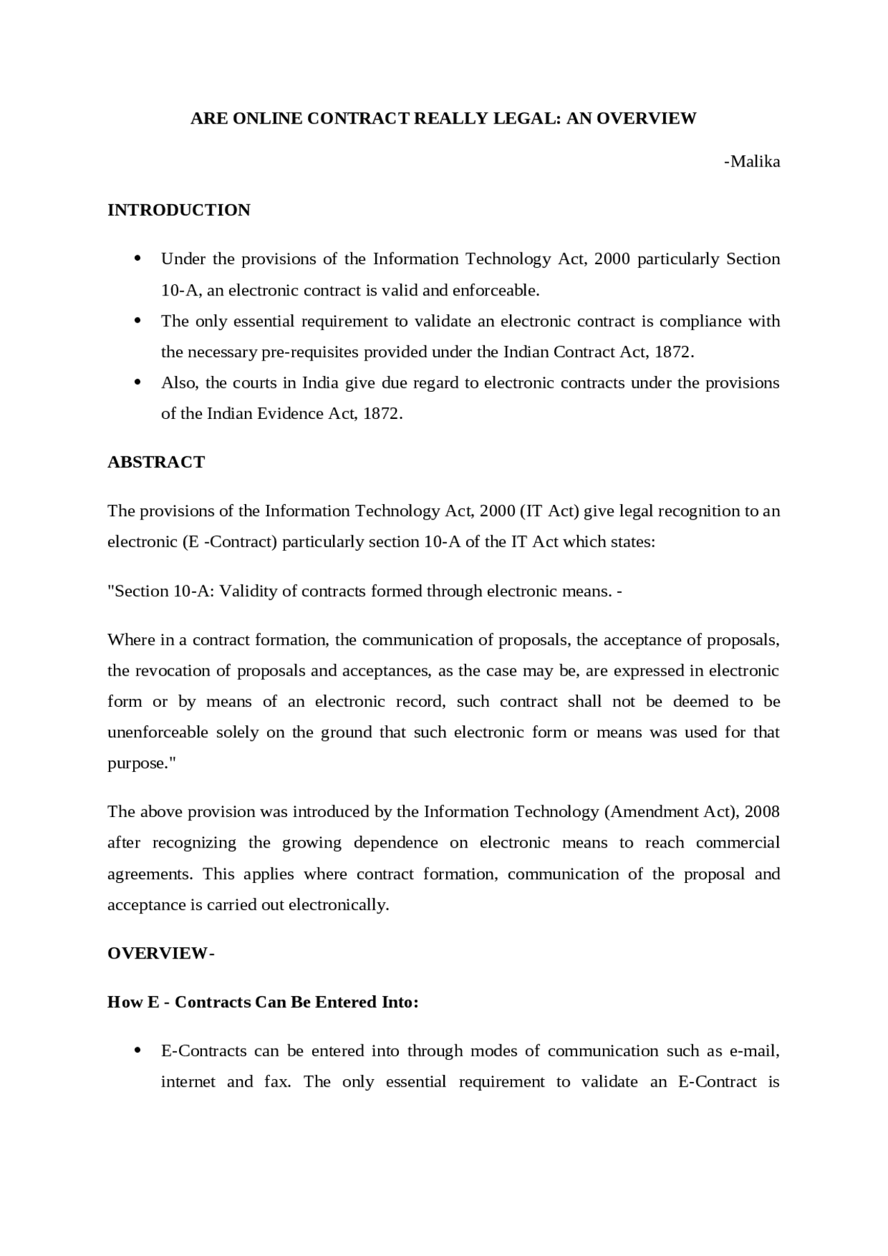 Research Papers On Different Topics Of Law Docsity