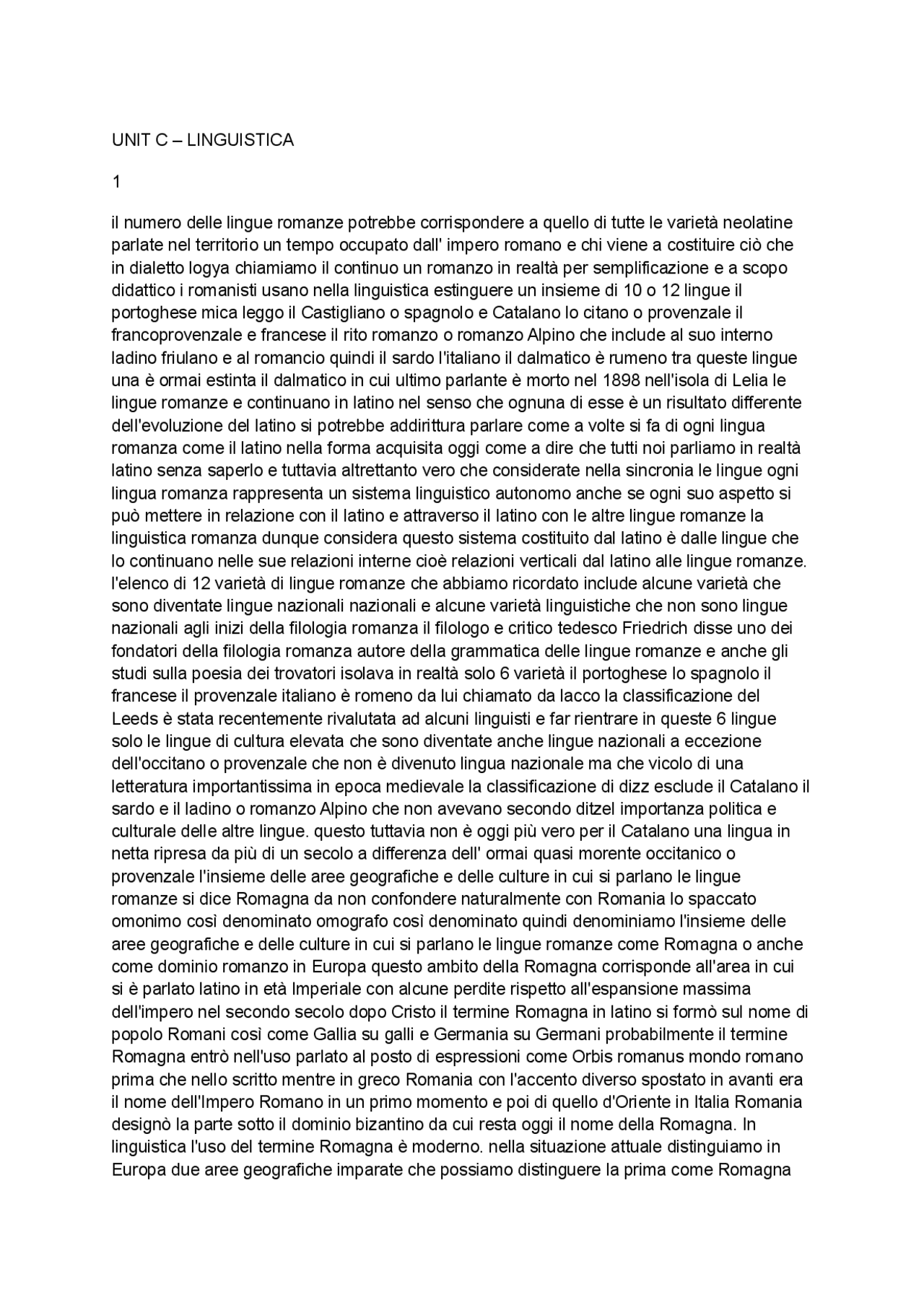 Appunti Del Corso Modulo C Docsity