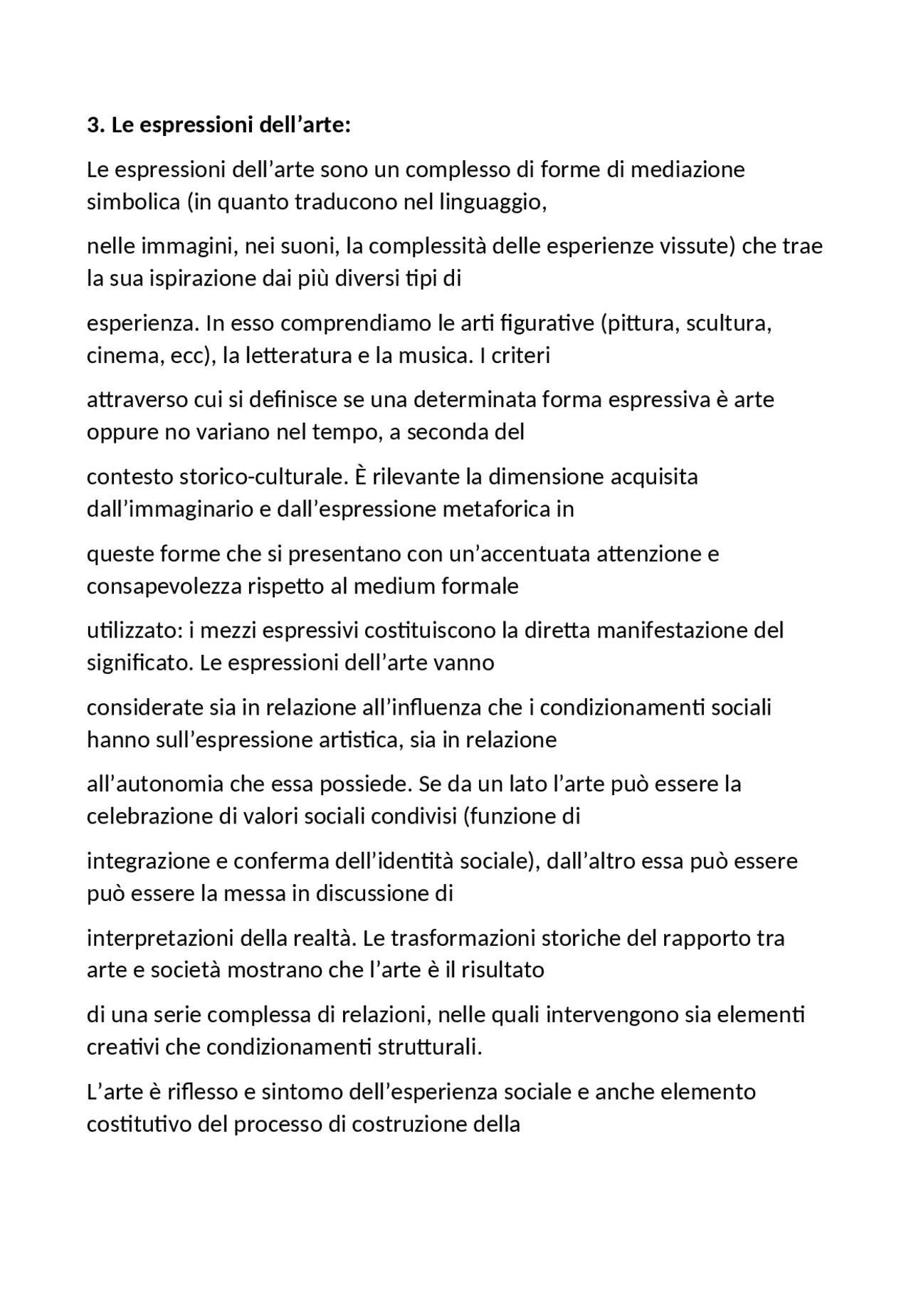 Sociologia Dei Processi Culturali Docsity
