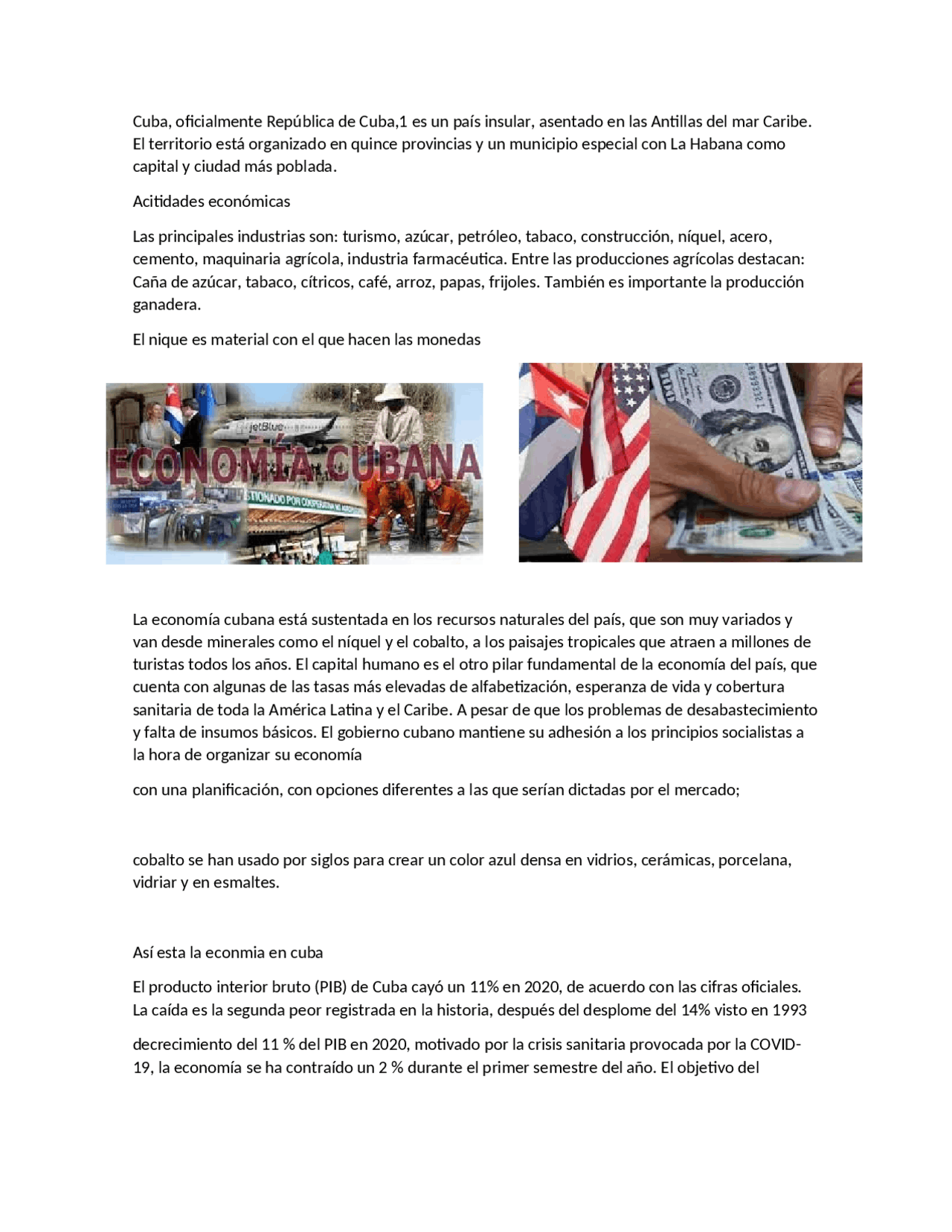 HISTORIA DE CUBA PRESENTACIONES | Resúmenes de Historia - Docsity