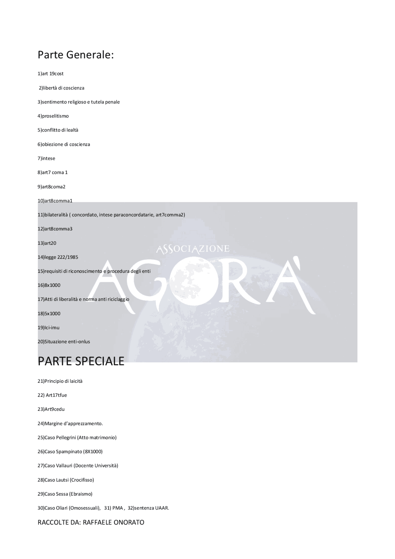 Domande Frequenti Diritto Ecclesiastico Docsity