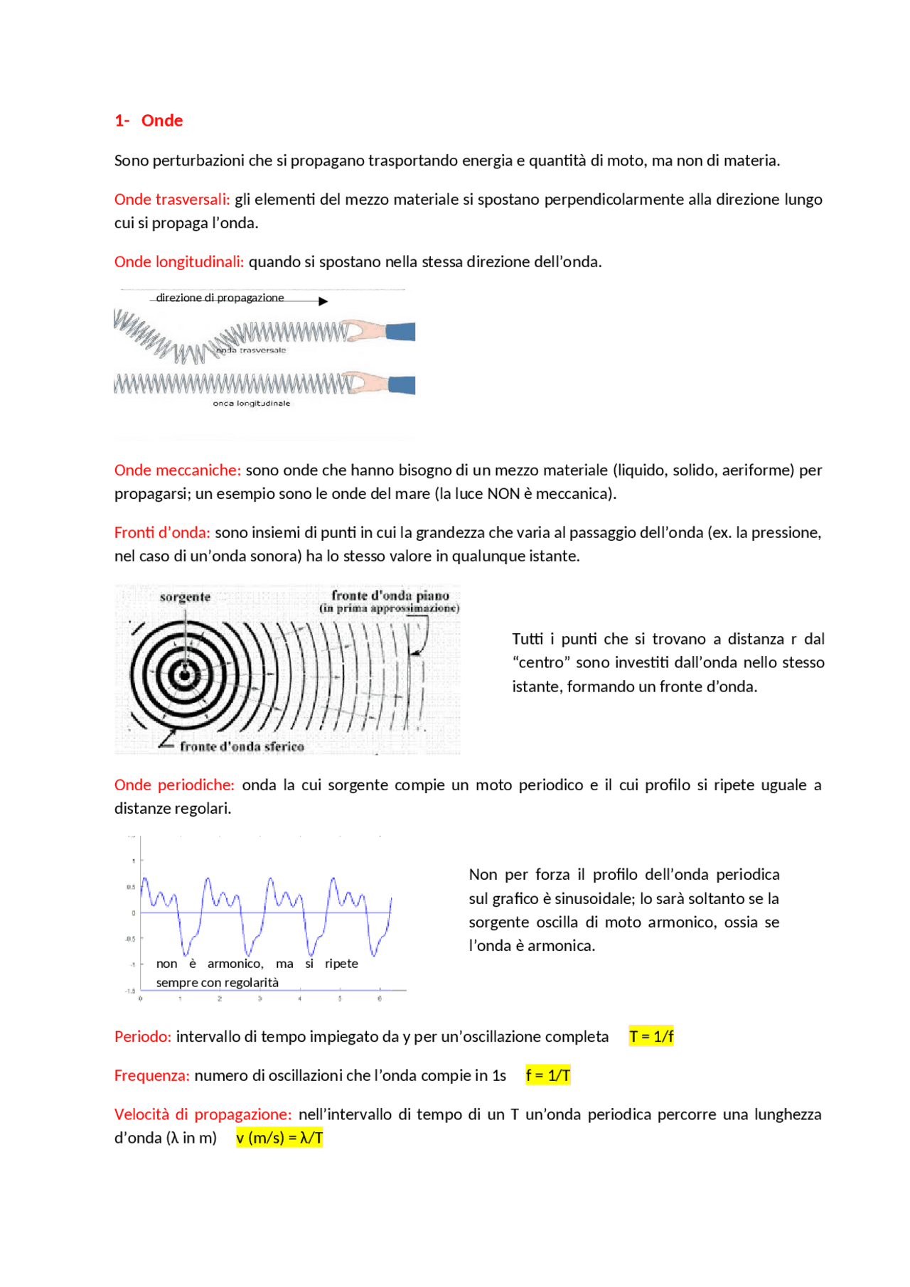 Programma Di 4° Liceo Scientifico Di Fisica Docsity