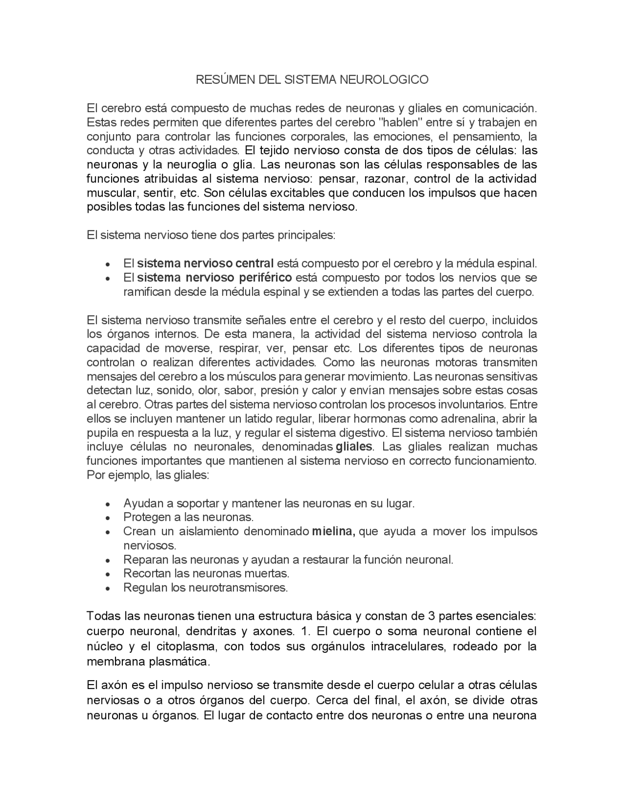 Neurología Para Pediatras Docsity