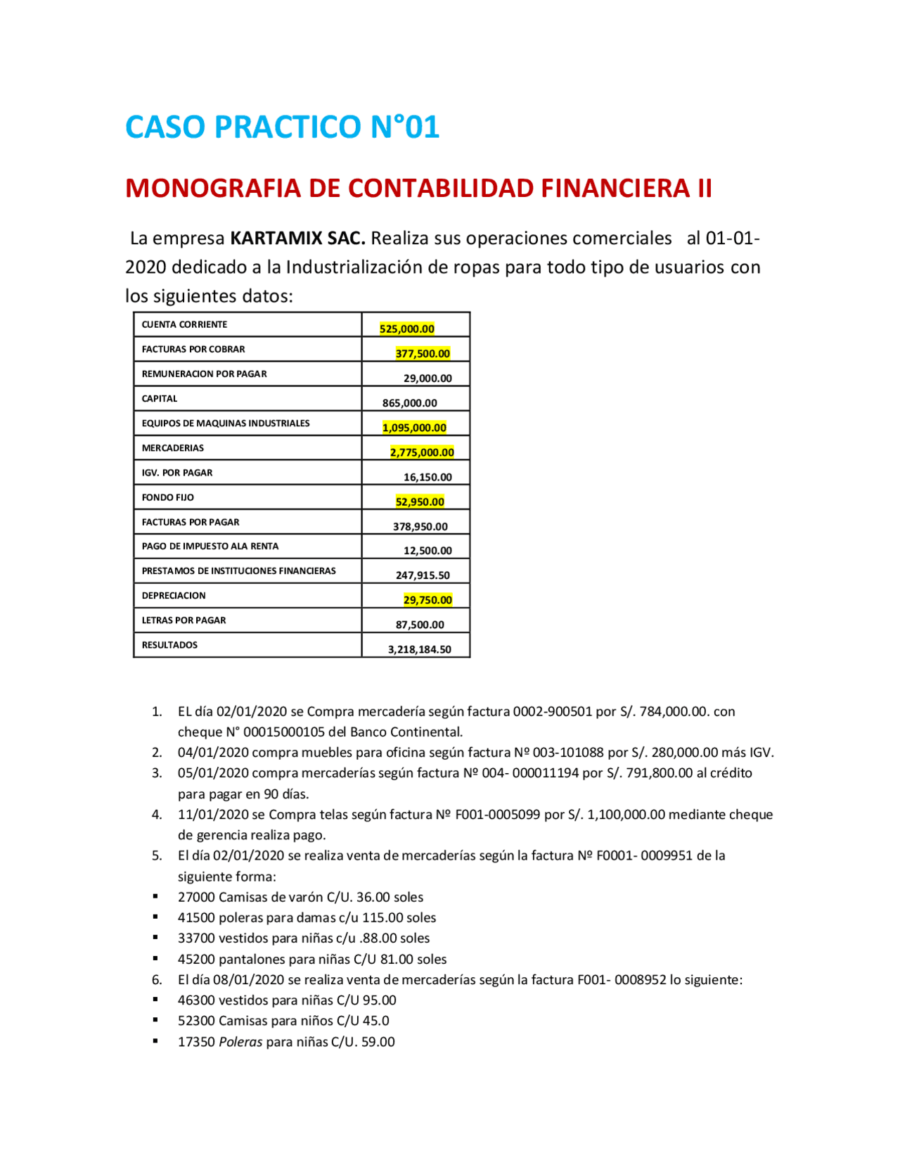 MONOGRAFIA CONTABLE contabilidad fianciera ii - Docsity