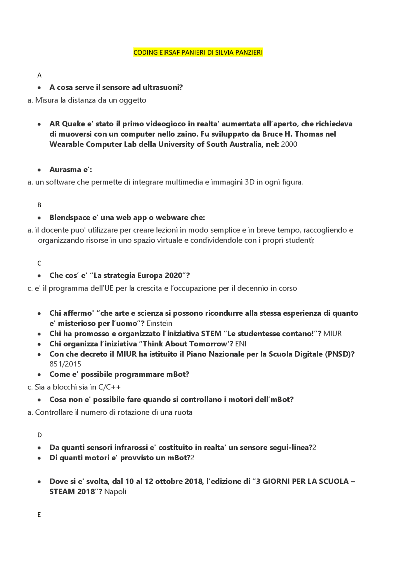 Corso Coding Lim Tablet Eirsafeducation Panieri Di Reti