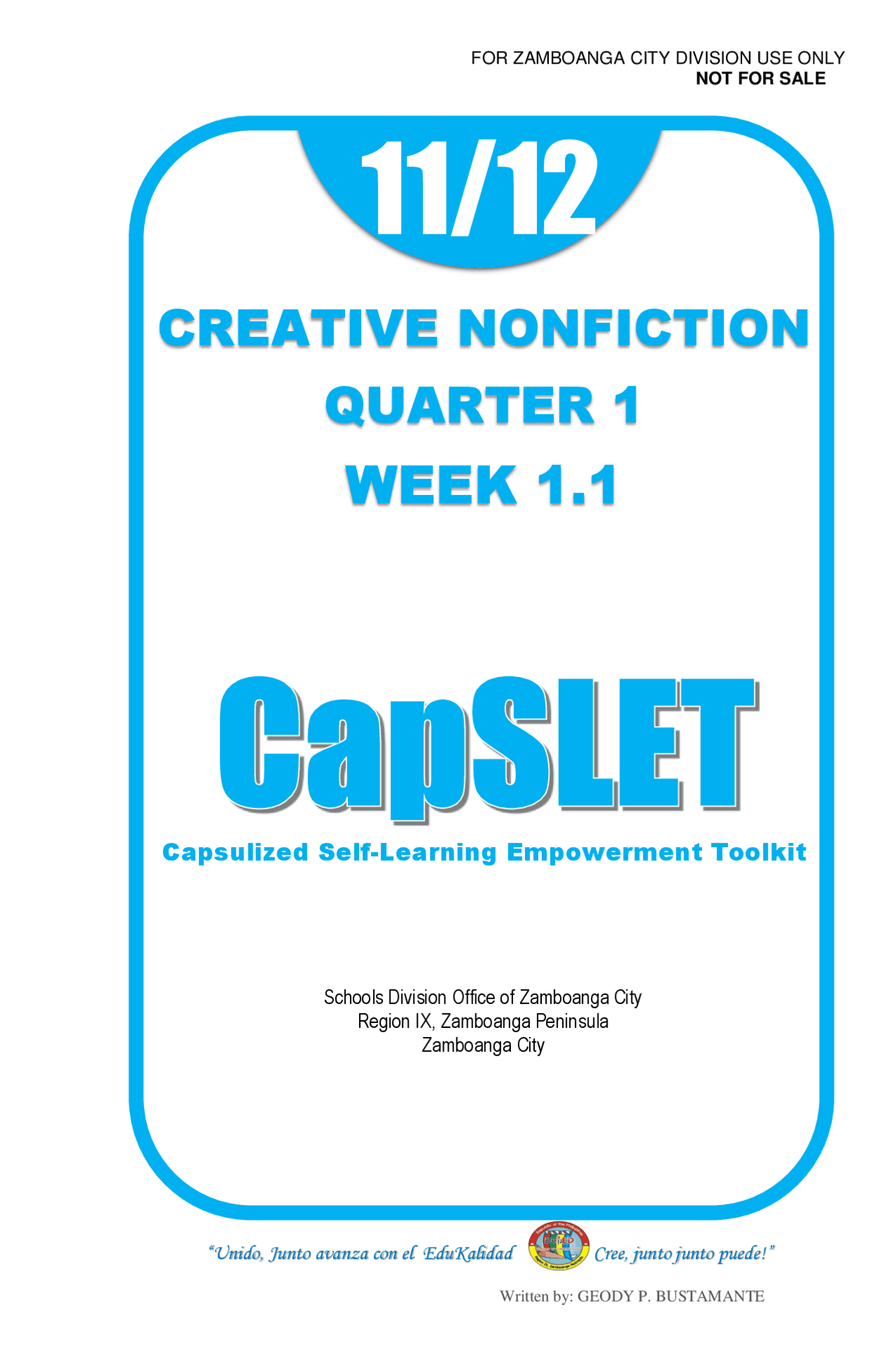 Creative Non Fiction Docsity