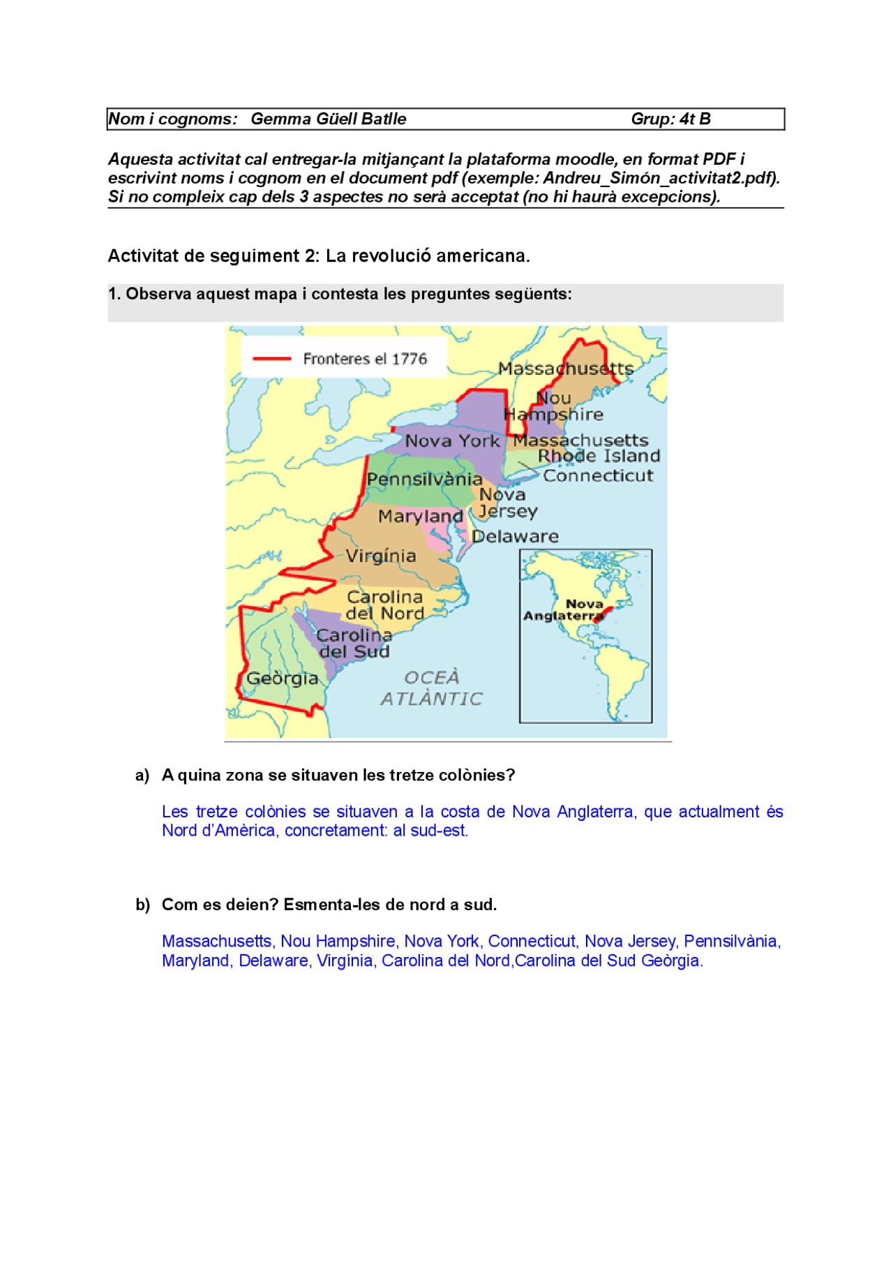 Activitat 2 Socials Tema 1 Docsity