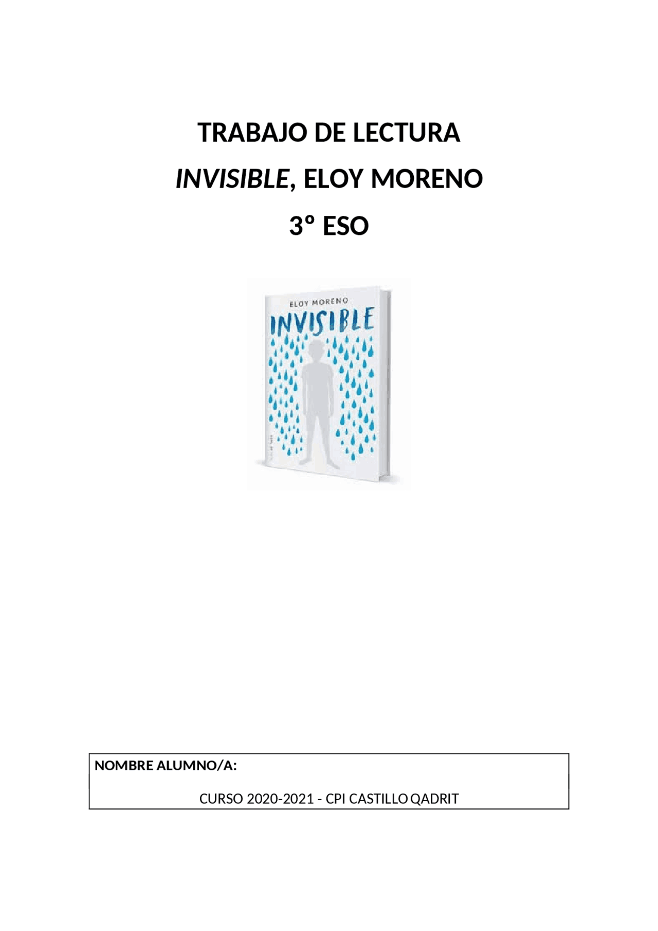 Invisible actividades - Docsity