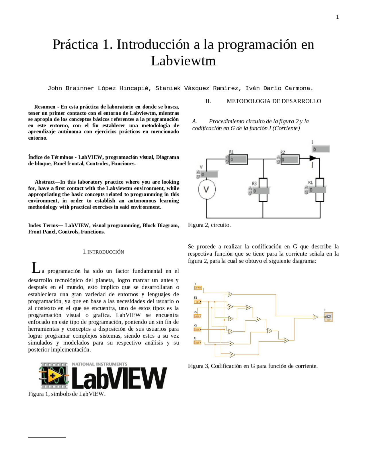 Práctica Laboratorio: Introducción a la Programación Visual con LabVIEW | Guías, Proyectos ...