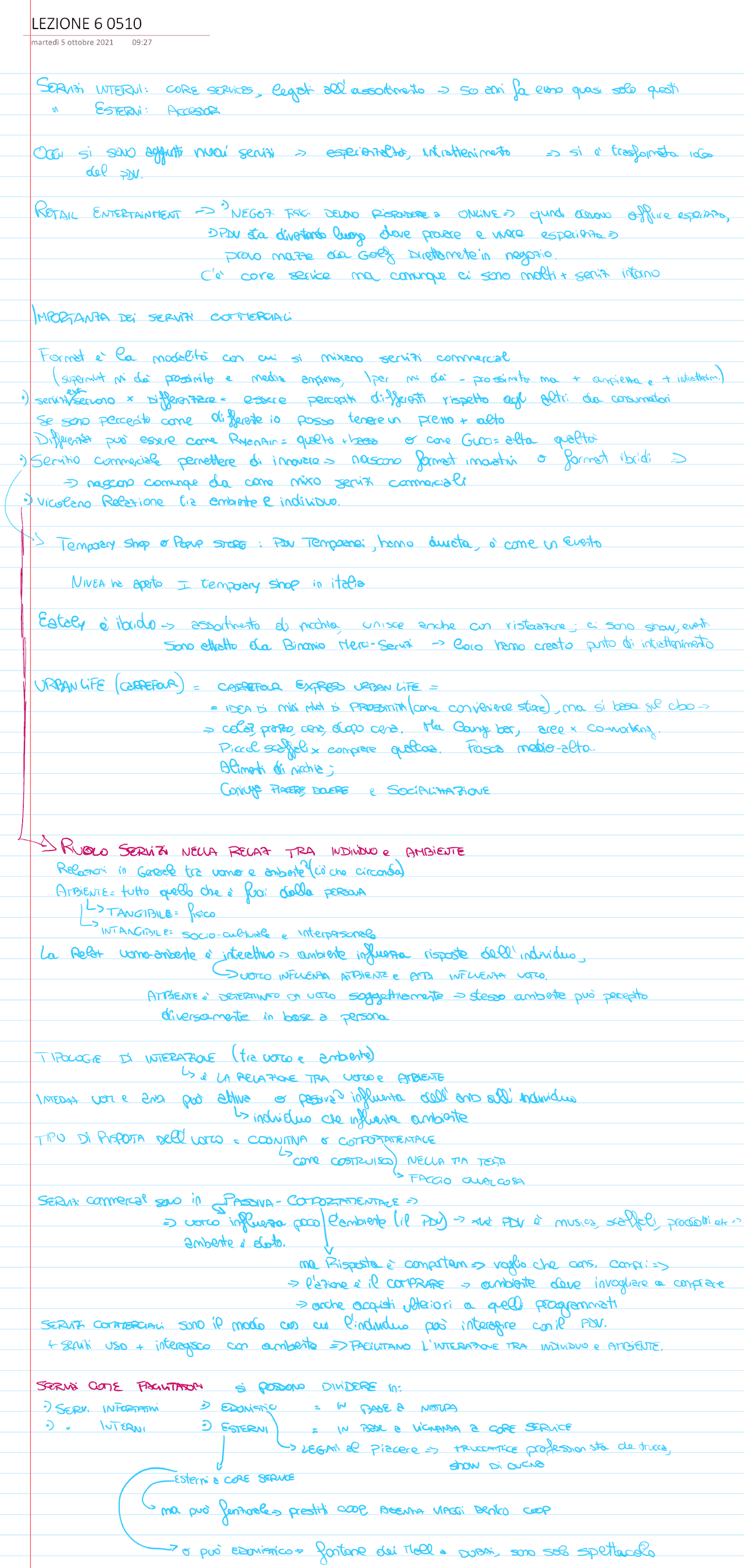 Appunti Retail Marketing Docsity