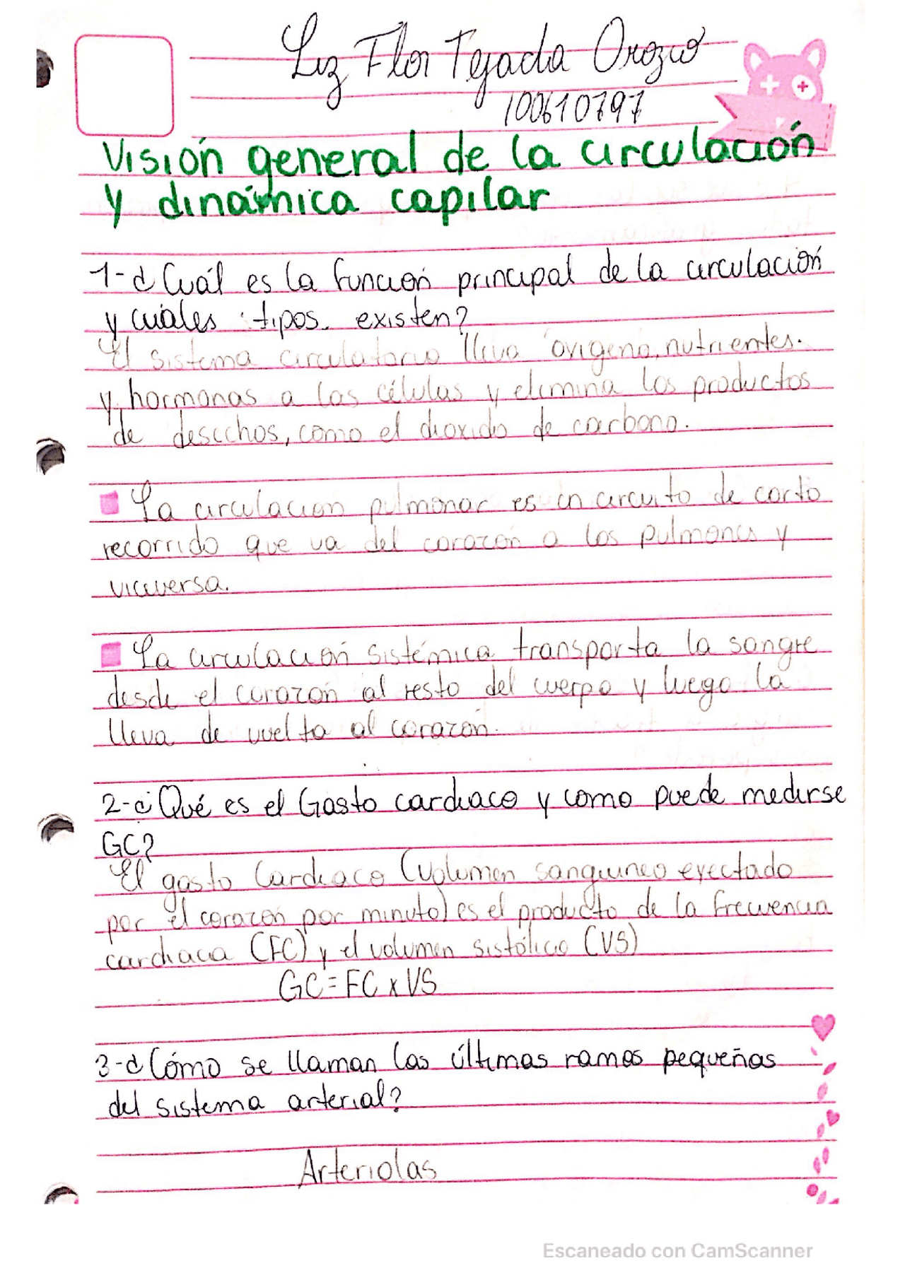 Practica De Biofisica Solo Ejercicios Docsity