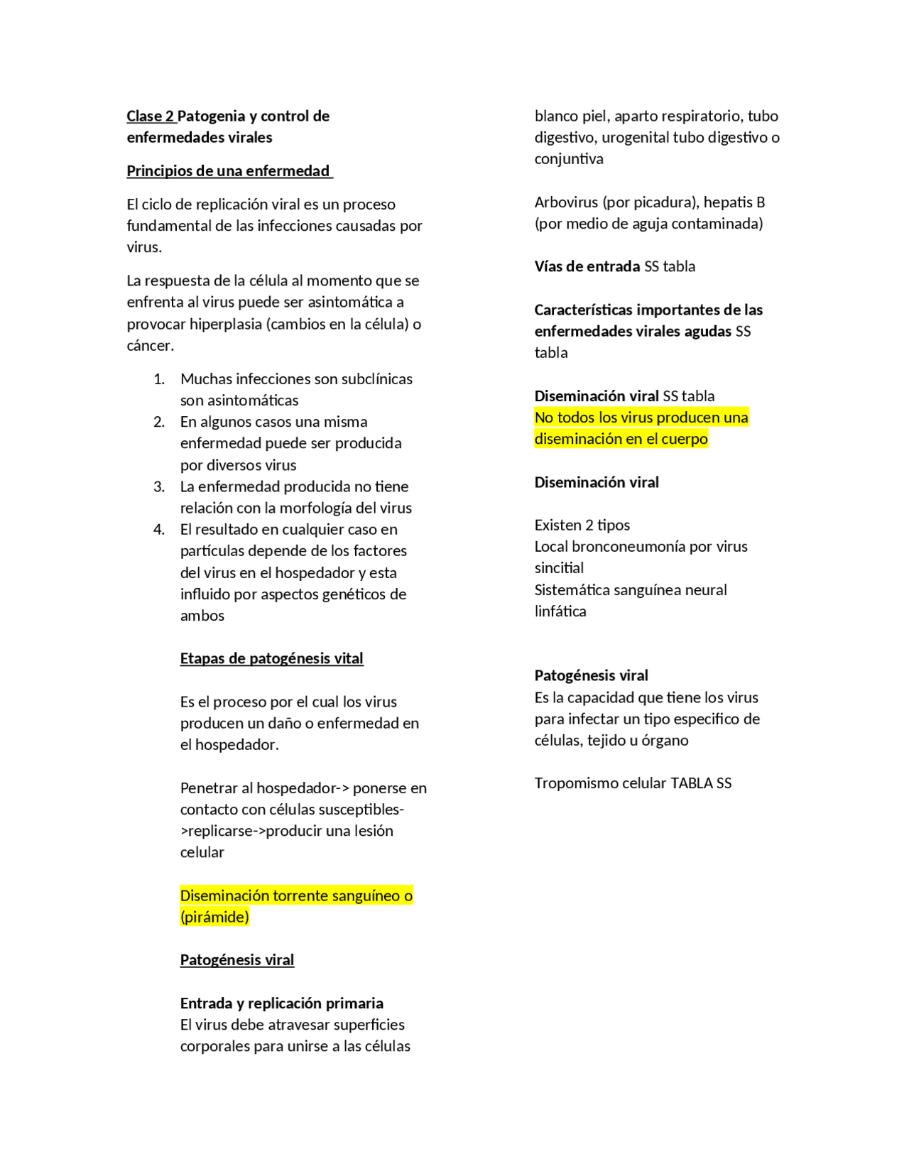Virología Y Micología Apuntes Docsity