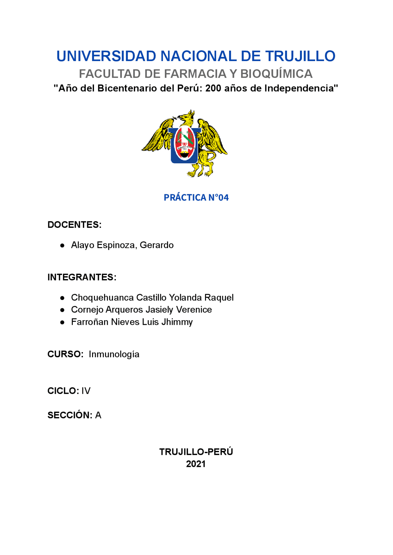 Práctica De Fagocitosis Docsity