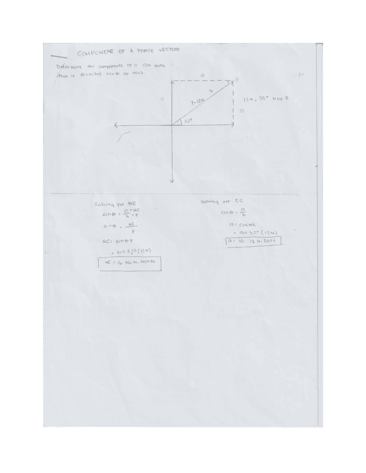Vectors physics-grade 12 - Docsity
