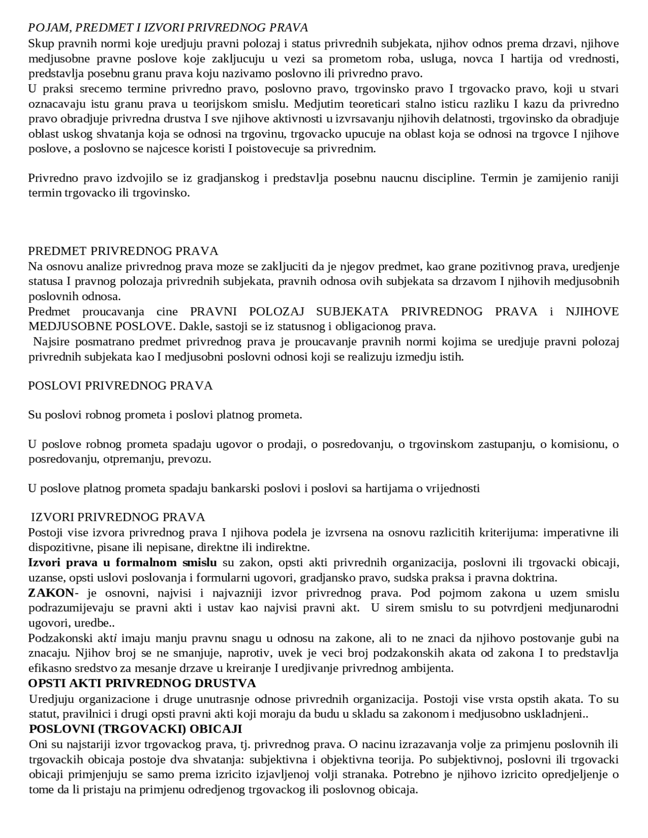 Kompanijsko Pravo Skripta L Skripte Predlog Kompanijsko Pravo Docsity
