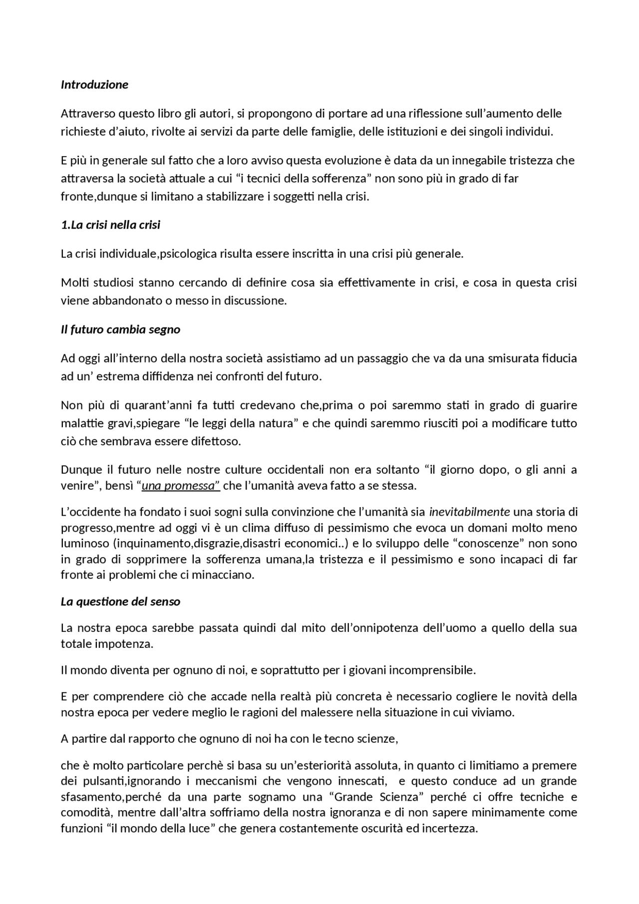 Lepoca Delle Passioni Tristi Docsity