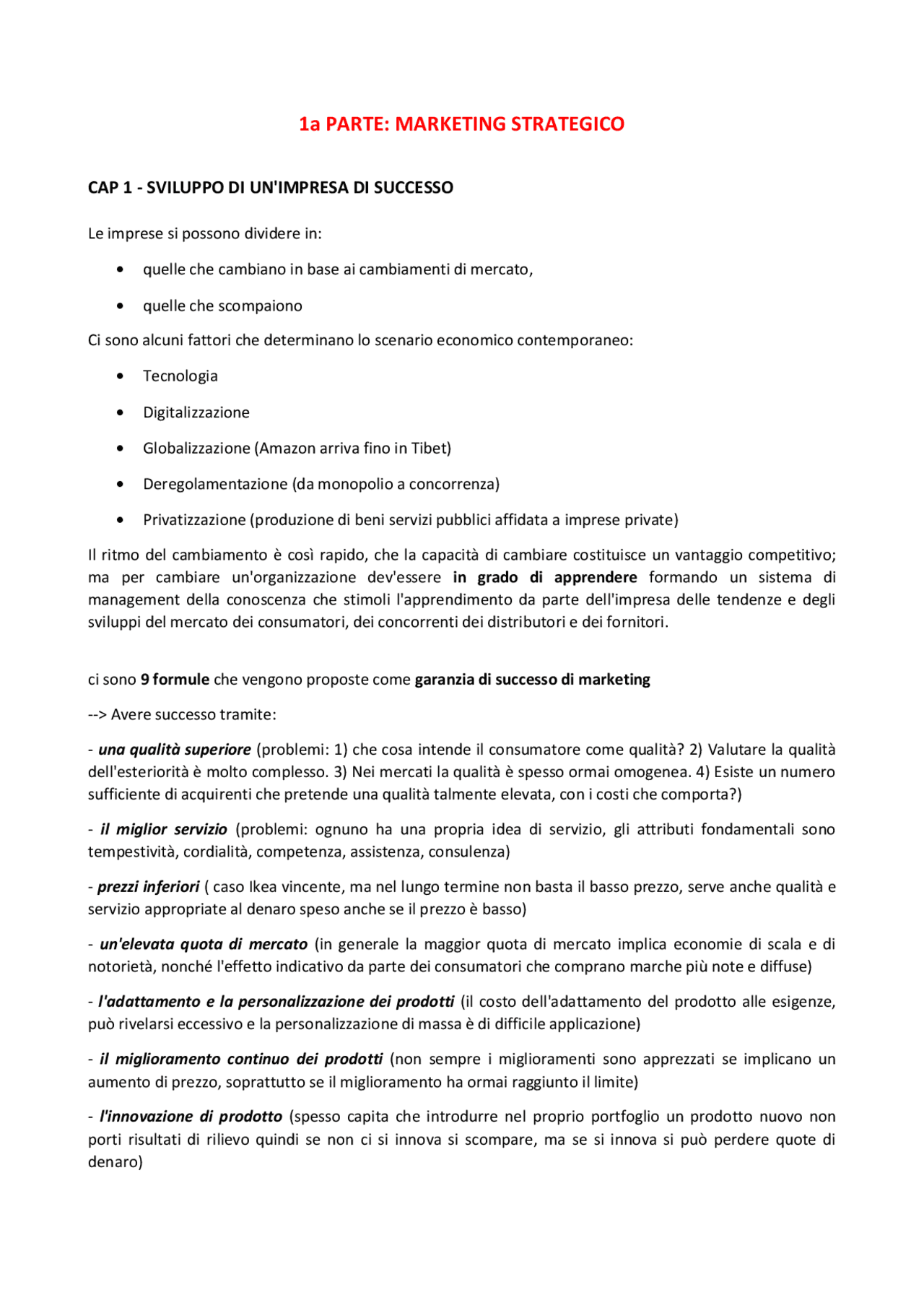 Il Marketing Secondo Kotler Kotler Docsity