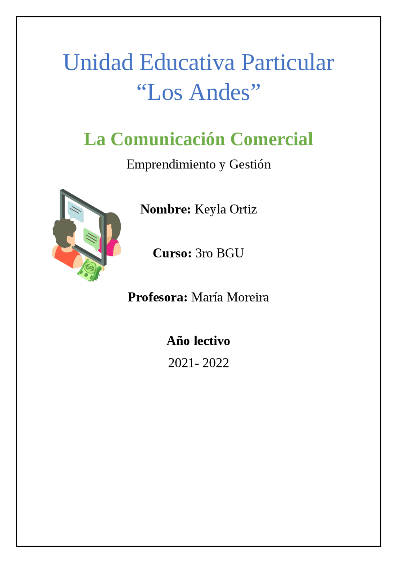 Comunicación Comercial Docsity