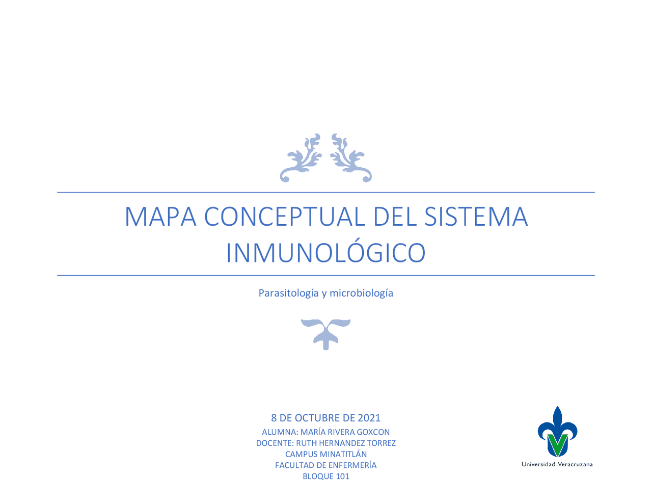 Sistema inmunológico | Esquemas y mapas conceptuales de Microbiología | Docsity