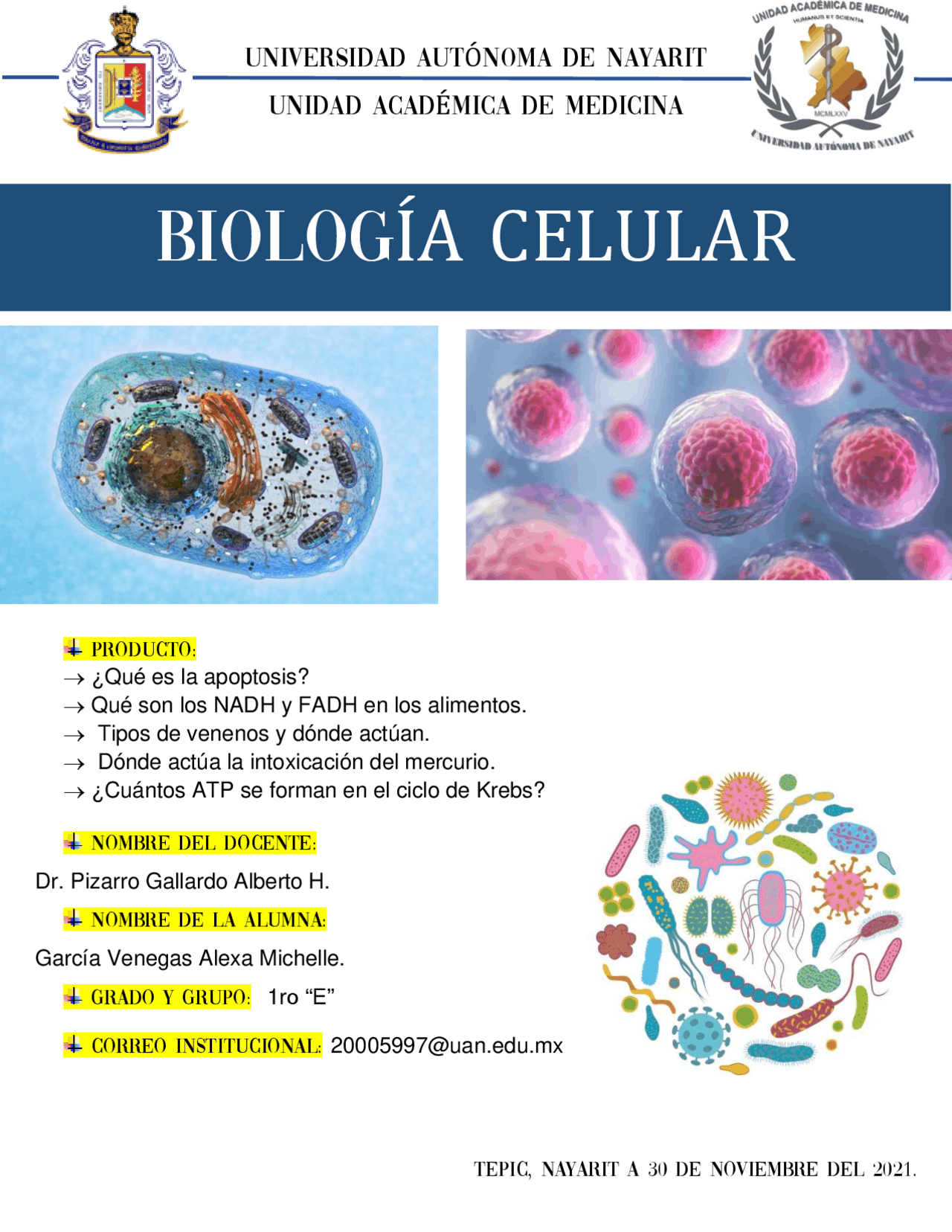 Apuntes Biologia Celular Docsity
