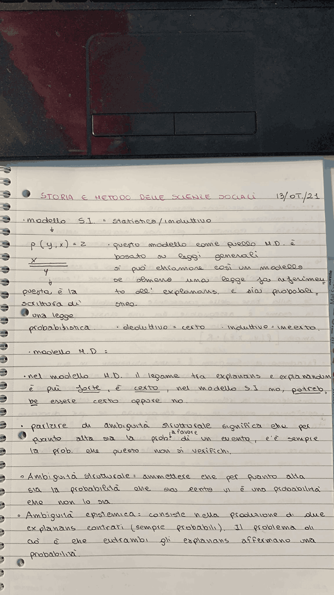 Storia E Metodo Delle Scienze Sociali Docsity