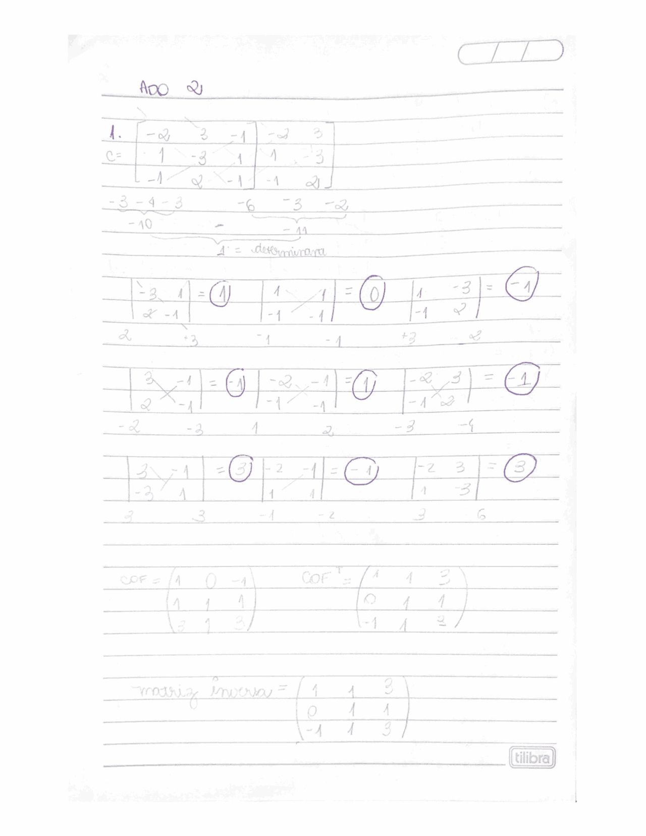 Exercícios Resolvidos álgebra Linear Docsity