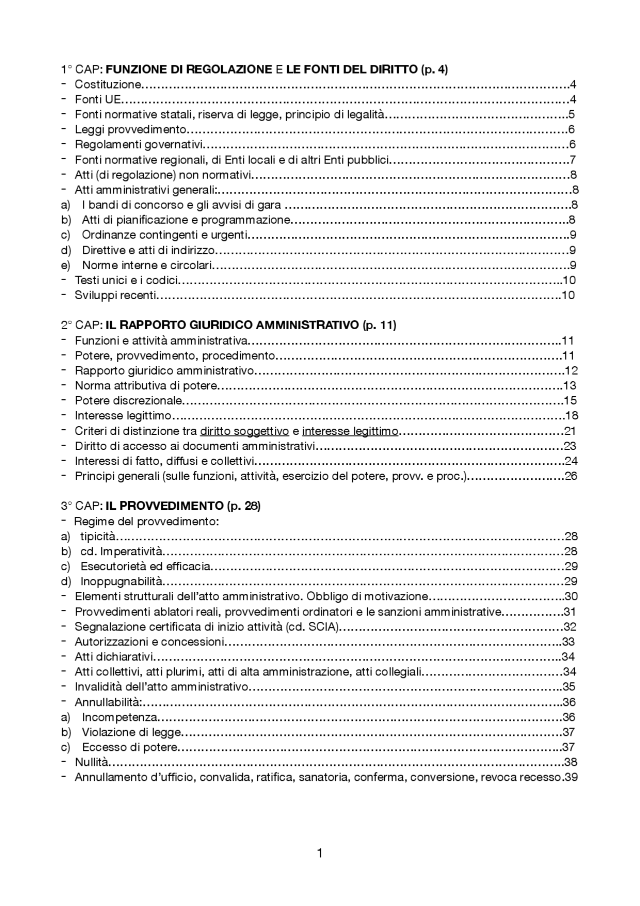 Riassunto Completo Clarich Per Diritto Amministrtivo I Docsity