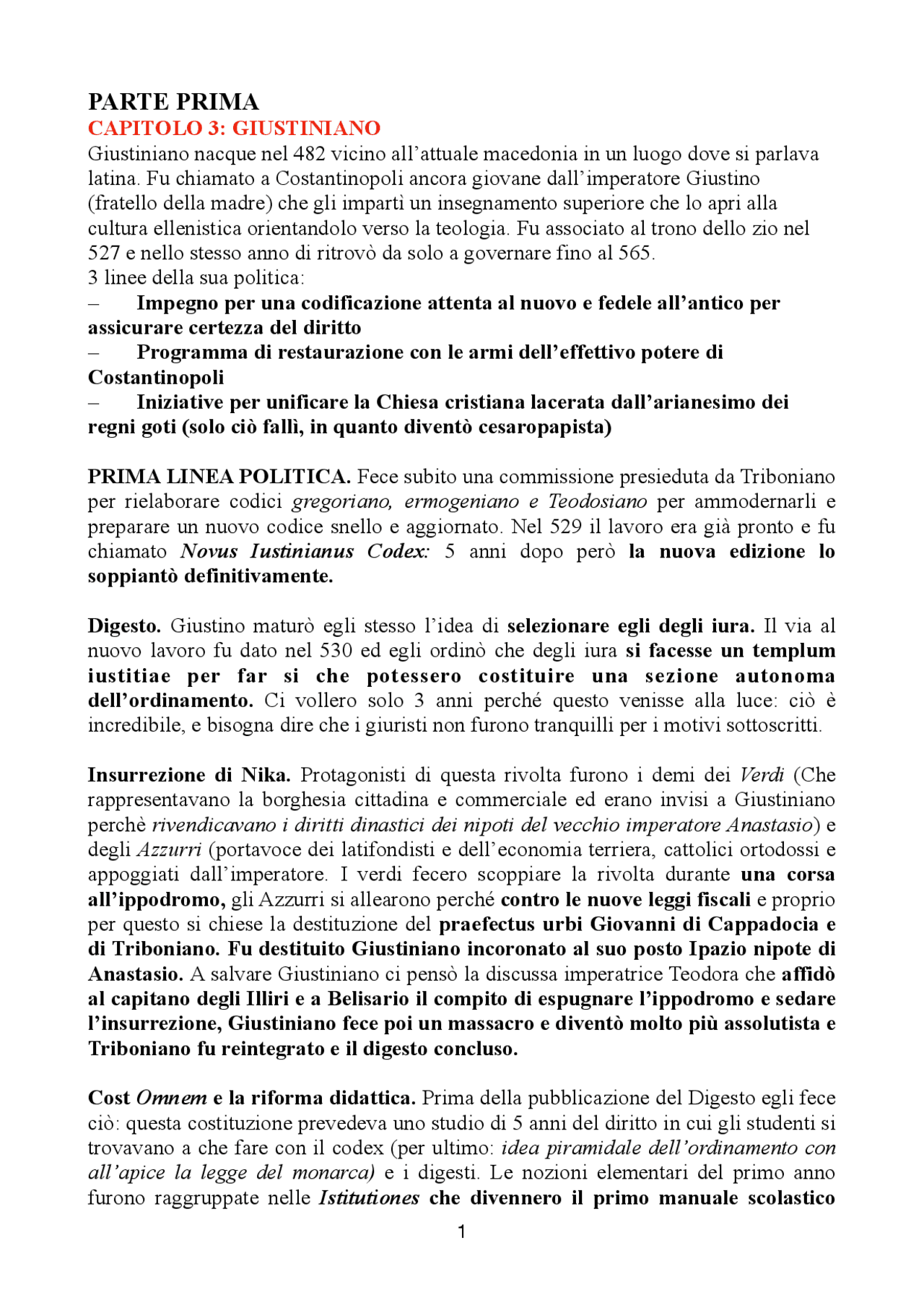 Riassunto Diritto Comune Docsity